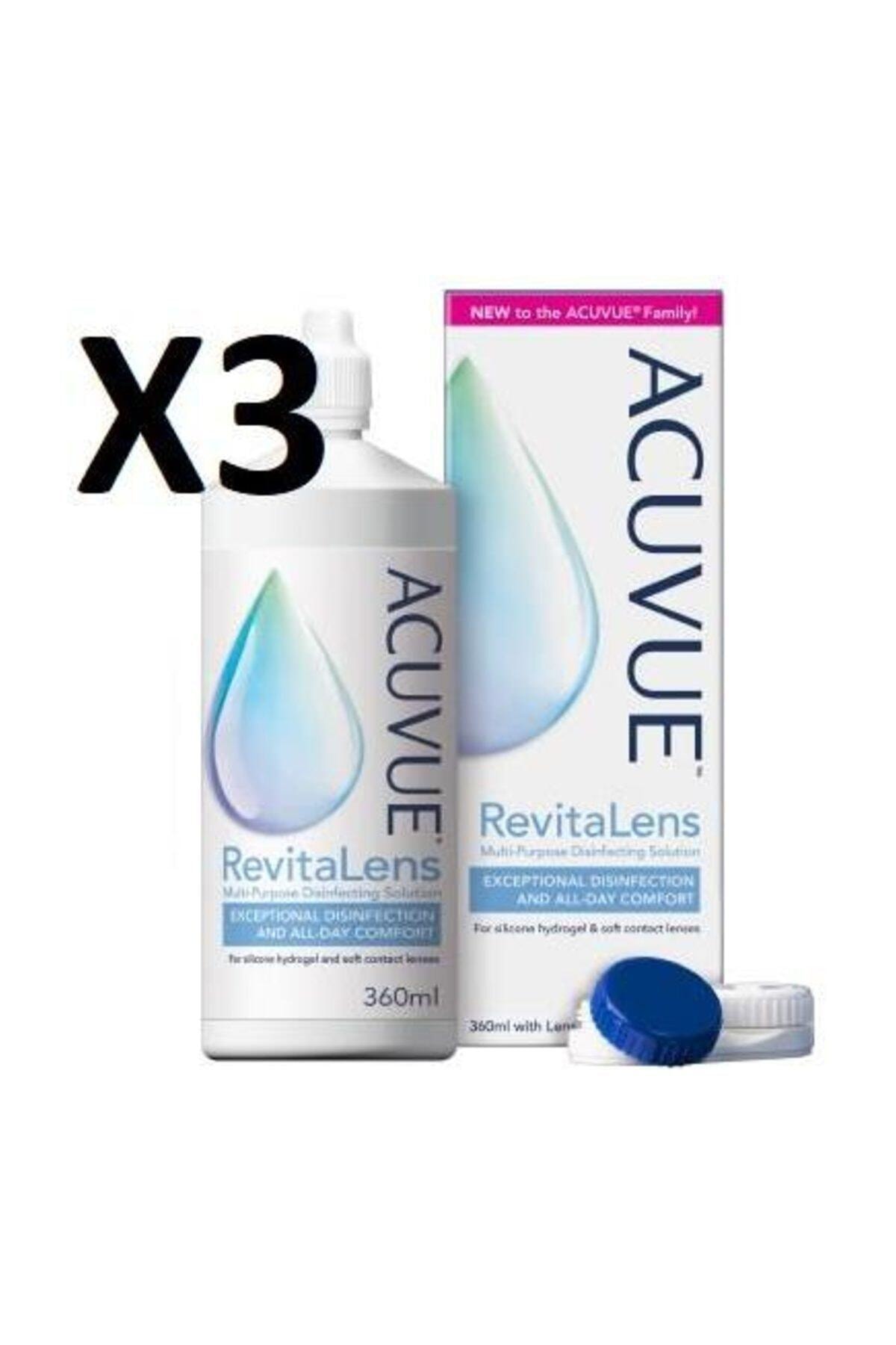 ACUVUE 3 Adet Acuvue Revitalens 360ml Lens Solüsyonu Skt:09/12/2021 ...