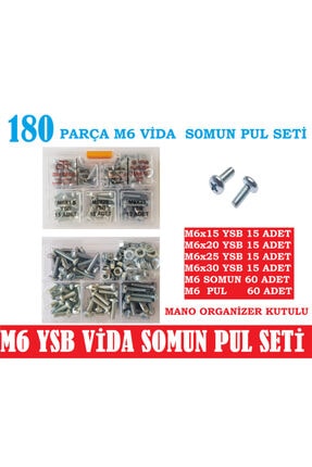 🛠️ Vida Somun Pul Seti ile Projelerinizi Tamamlayın!