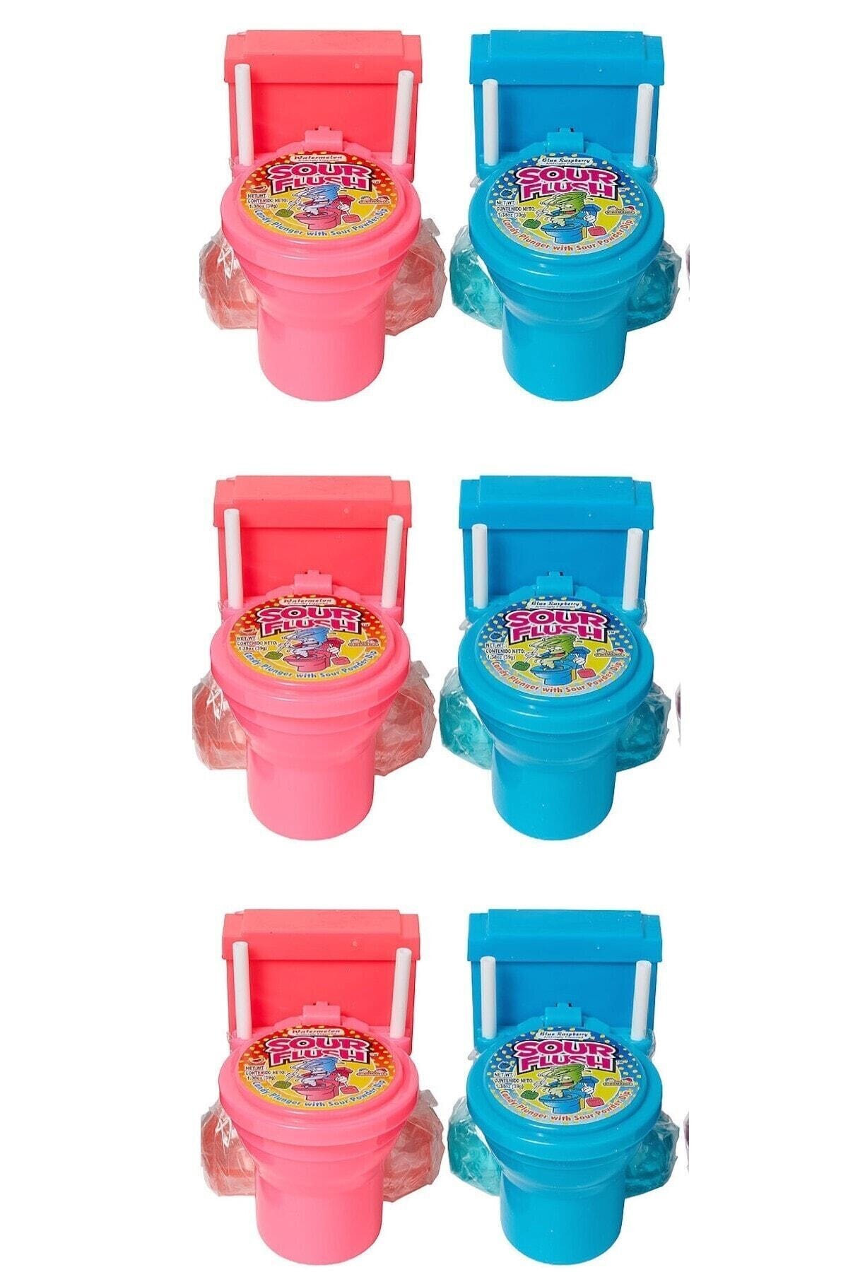 Unibon Sour Flush Klozet Şeker Çilekli Ve Ahududulu 39 G 6 Adet Fiyatı ...