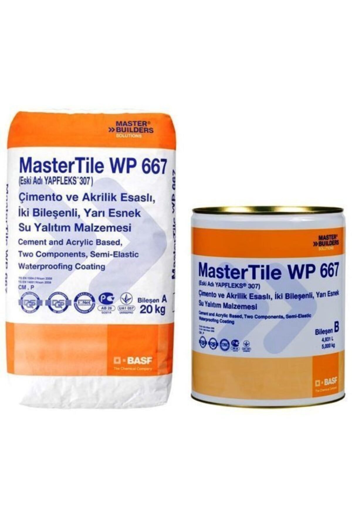 BASF Mastertile Wp 667 Set Su Yalıtım (yapflex 307 - 25 Kg) - Fiyatı ...