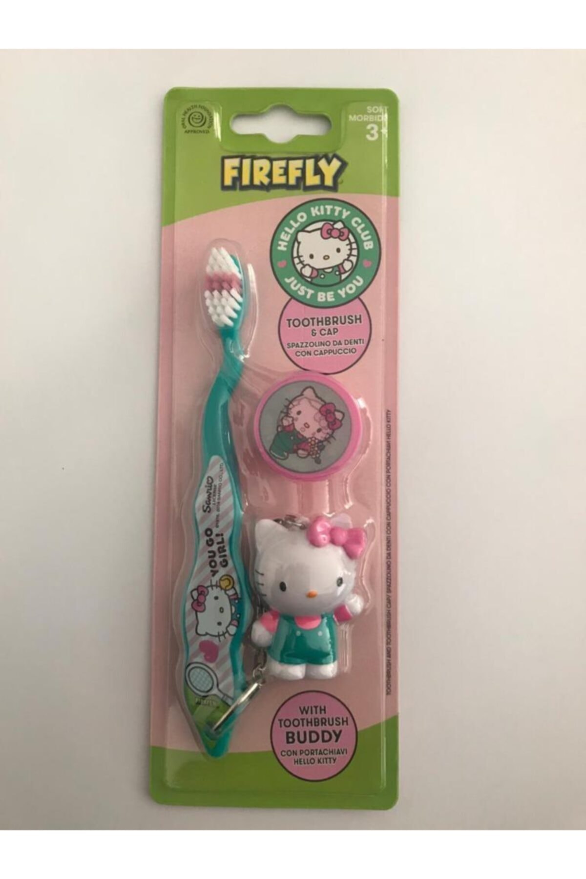 Firefly Hello Kitty Anahtarlıklı Diş Fırçası 3 Yaş Üzeri - Fiyatı ...