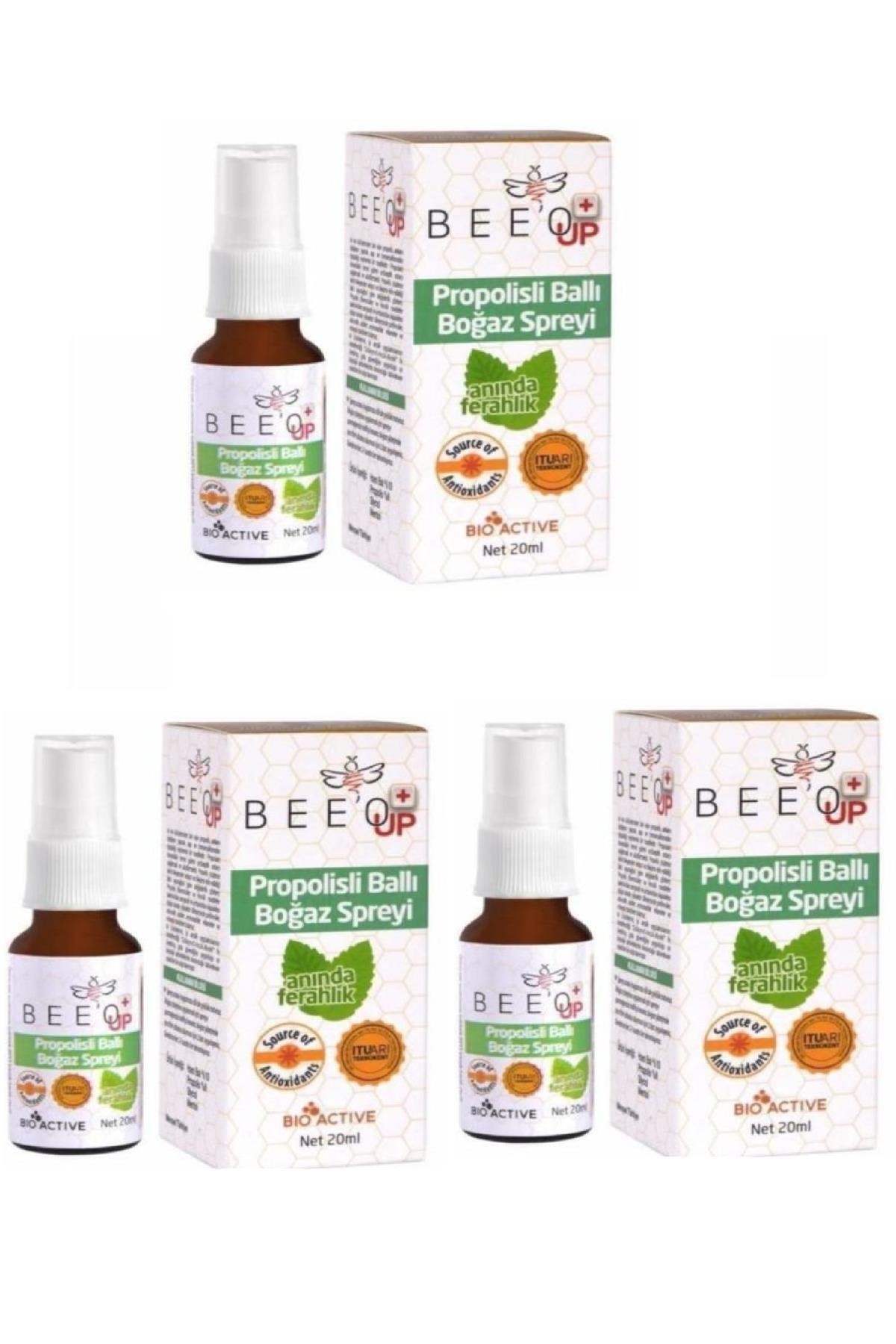 BEE'O Beeo Up Propolis Bogaz Sprey 20 Ml 3'lü Paket Fiyatı, Yorumları - Trendyol