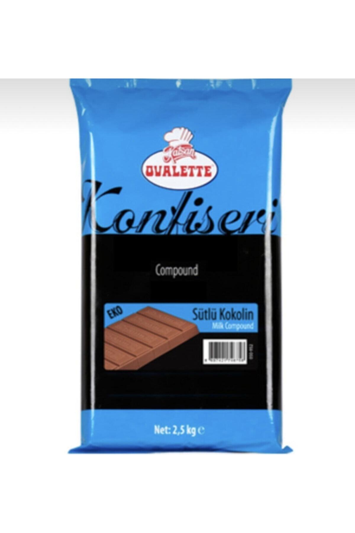 Katsan Ovalette Ovalette Sütlü Kuvertur Kokolin Eko 2.5 Kg Fiyatı ...