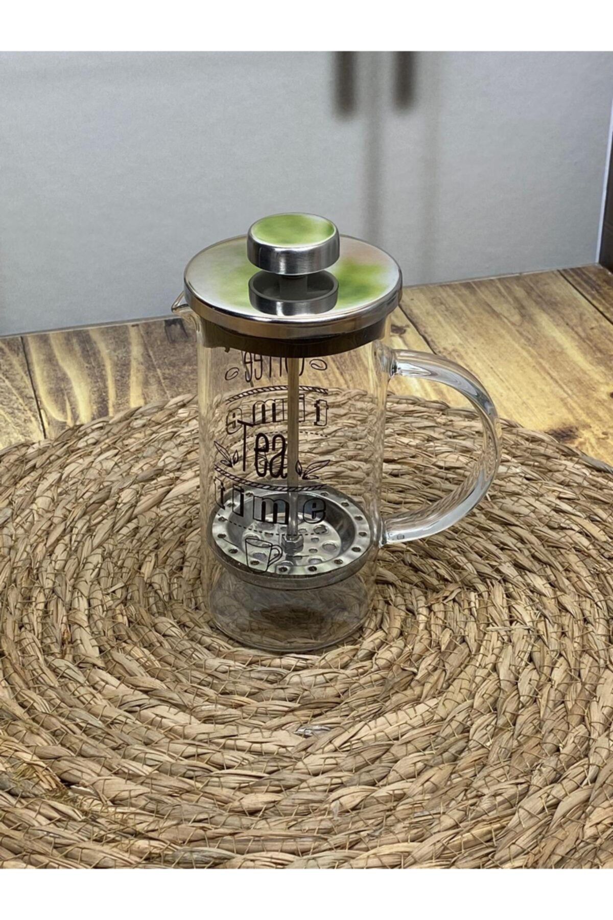 Genel Markalar Hometarz Cam French Press Filtre Kahve Demlik Bitki Çayı
