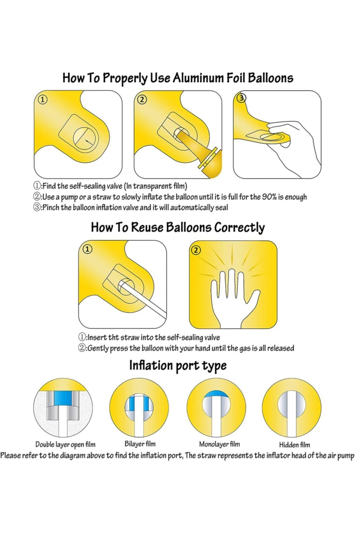 ELGALA Foil Balloon Number 3 Helium Balloon 100 Cm Rainbow Color - Trendyol