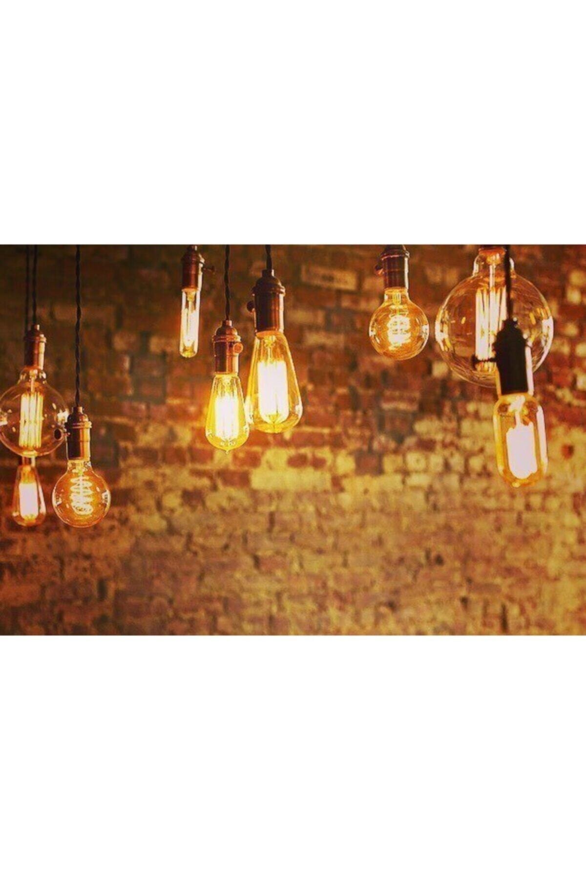 EDİSON G125 Rustik Ledli Ampul E27 Amber Rengi Fiyatı, Yorumları - Trendyol