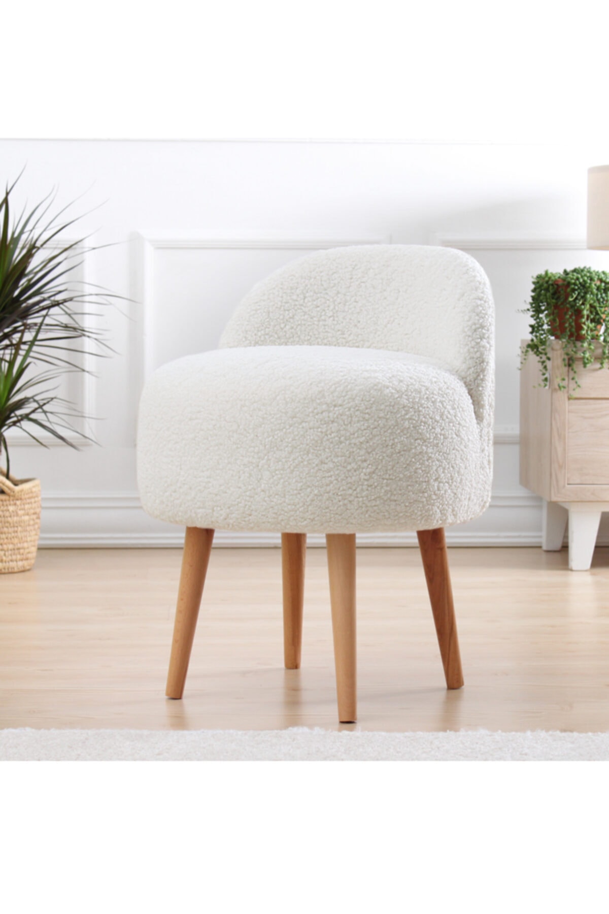 Lorence Home Rufmee Teddy Kürk Puf Beyaz Fiyatı, Yorumları - Trendyol