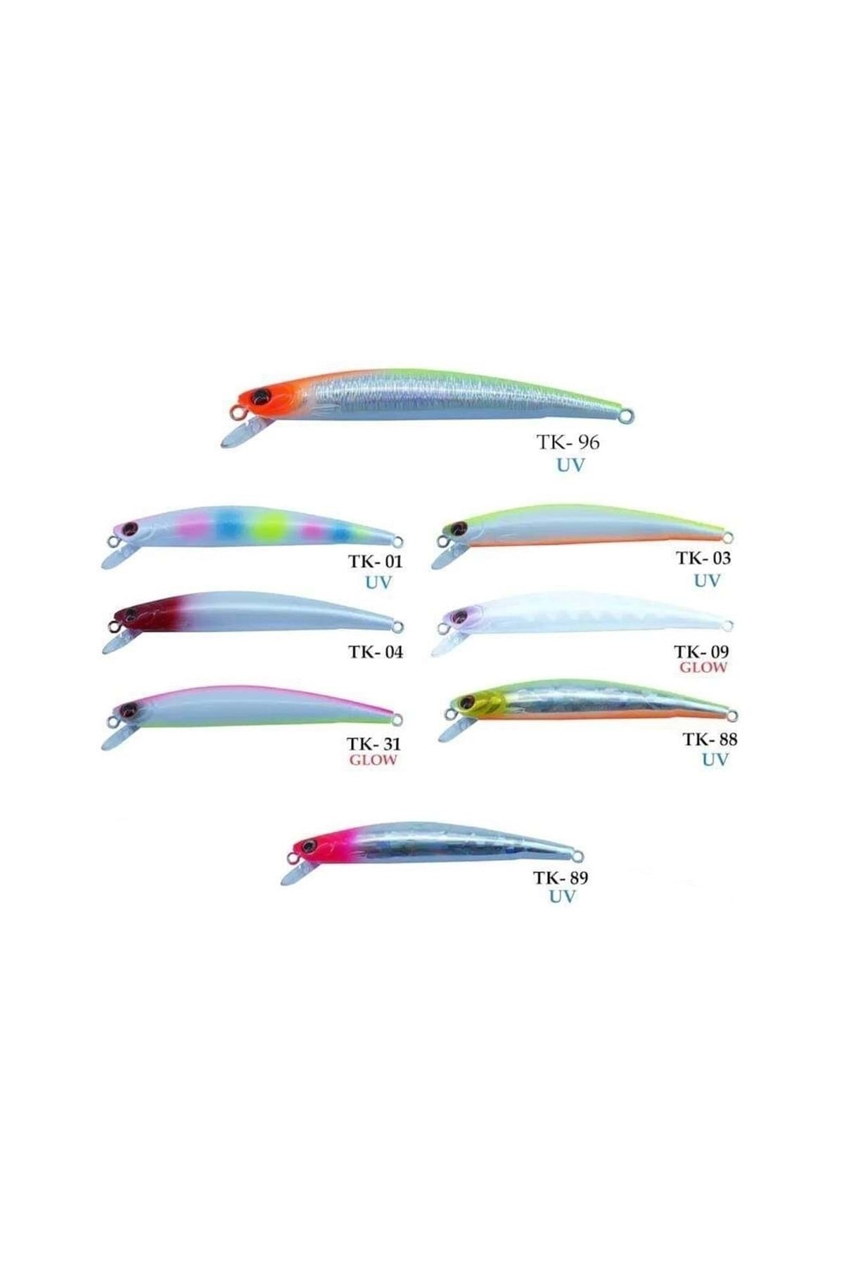 turko fishing Turko 90mm 5,4gr Kurşun Arkası Rapala Maket Balık - Renk ...