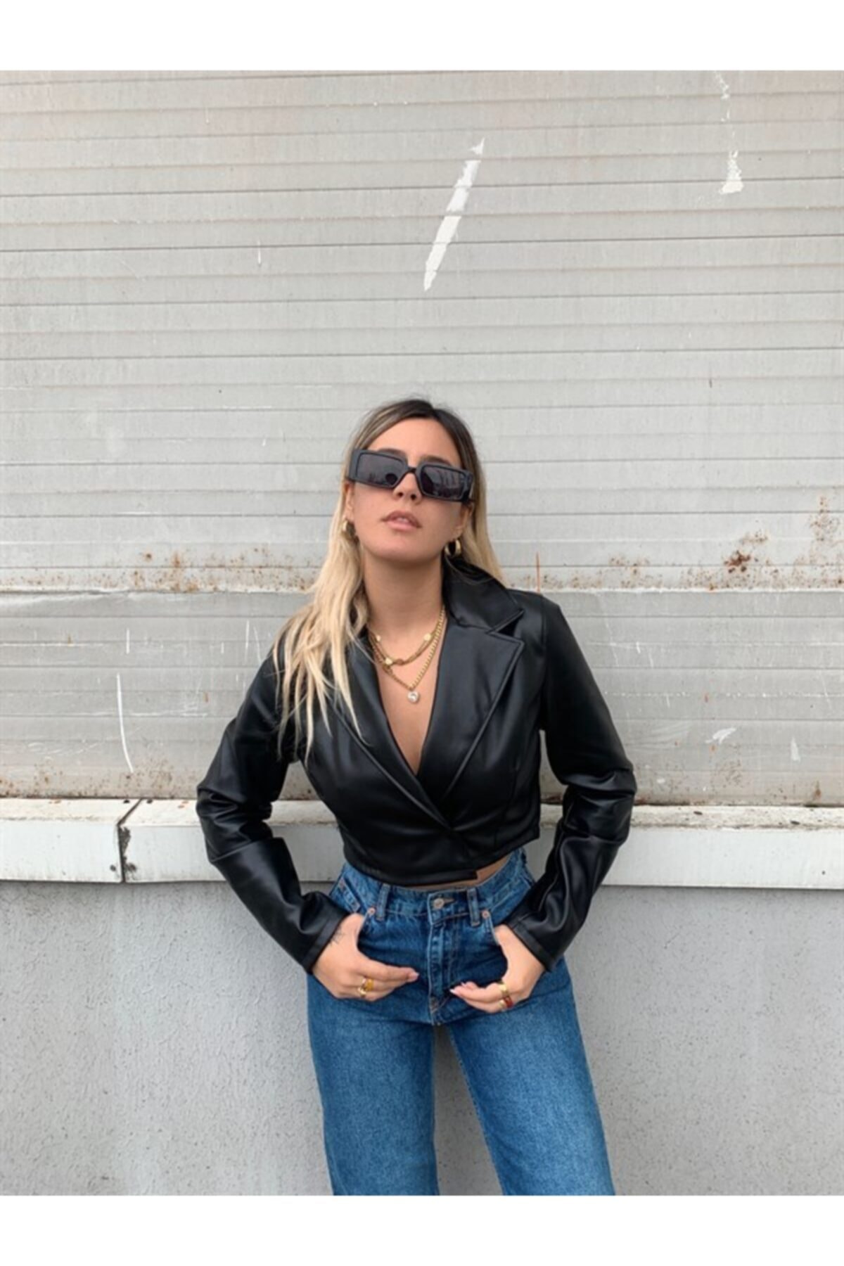 MAGZA Deri Crop Ceket Fiyatı, Yorumları - Trendyol