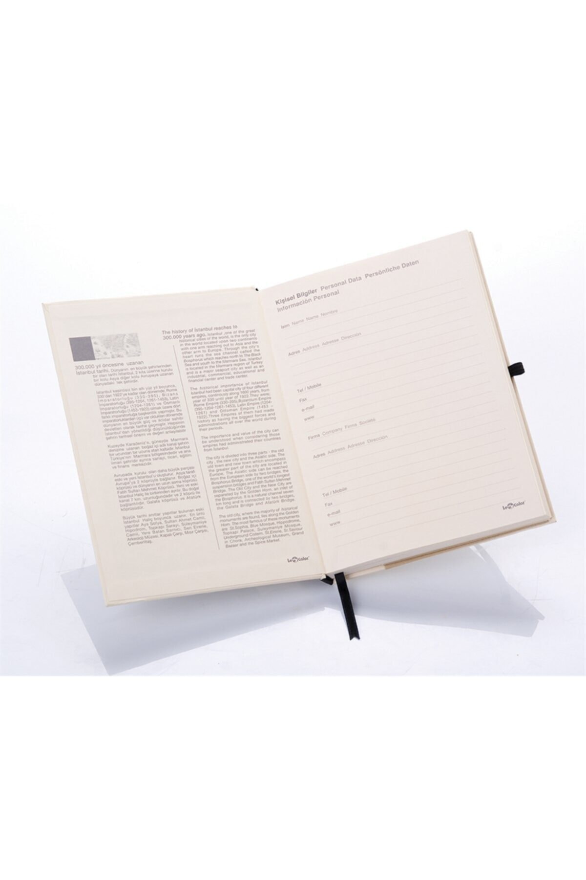 Le Color Eski İstanbul Cep Journal Çizgili Lastikli Konak - Fiyatı ...