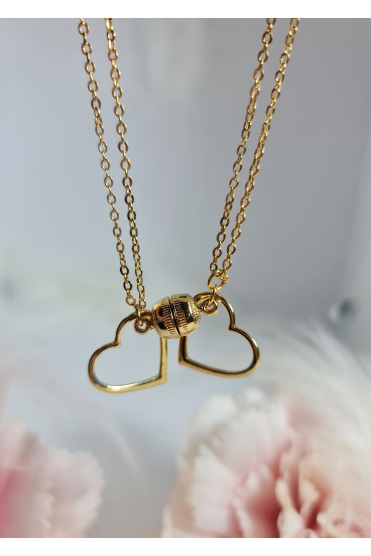 WONDER TOUCH 24k Altın Kaplama Sevgili Kolyesi,sevgili Takıları ...