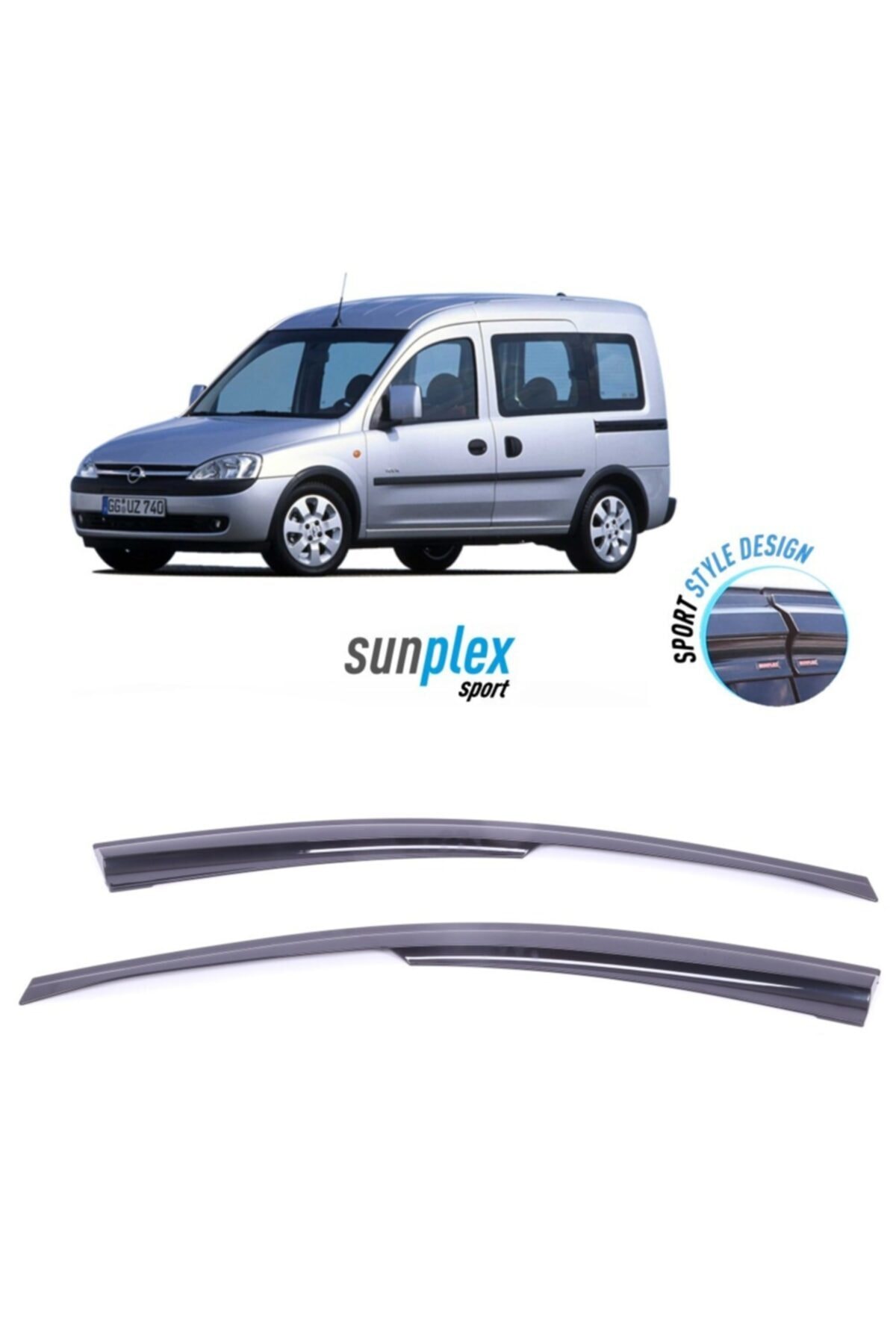 SUNPLEX Opel Combo C Mını 2001-2012 Modeller Uyumlu Cam Rüzgarlığı ...