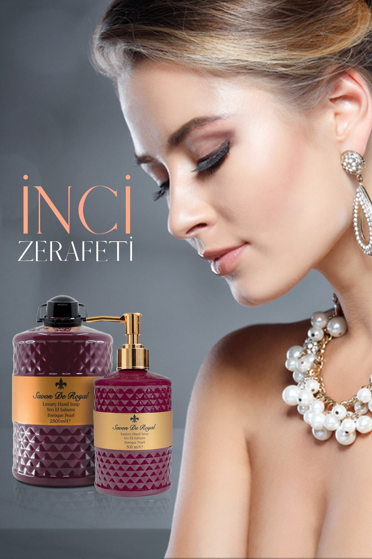Savon de Royal Luxury Vegan Sıvı Sabun Baroque Pearl 2.5 Lt & 500 Ml ...