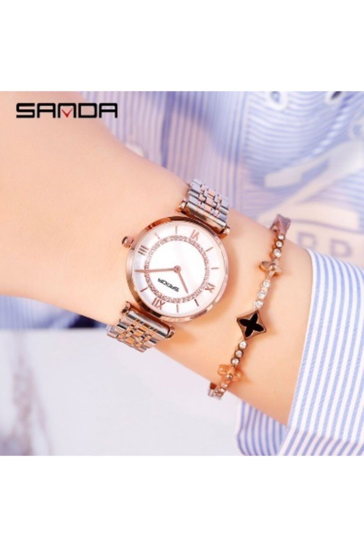 Sanda Rose Gold Paslanmaz Çelik Kadın Kol Saati Fiyatı, Yorumları ...