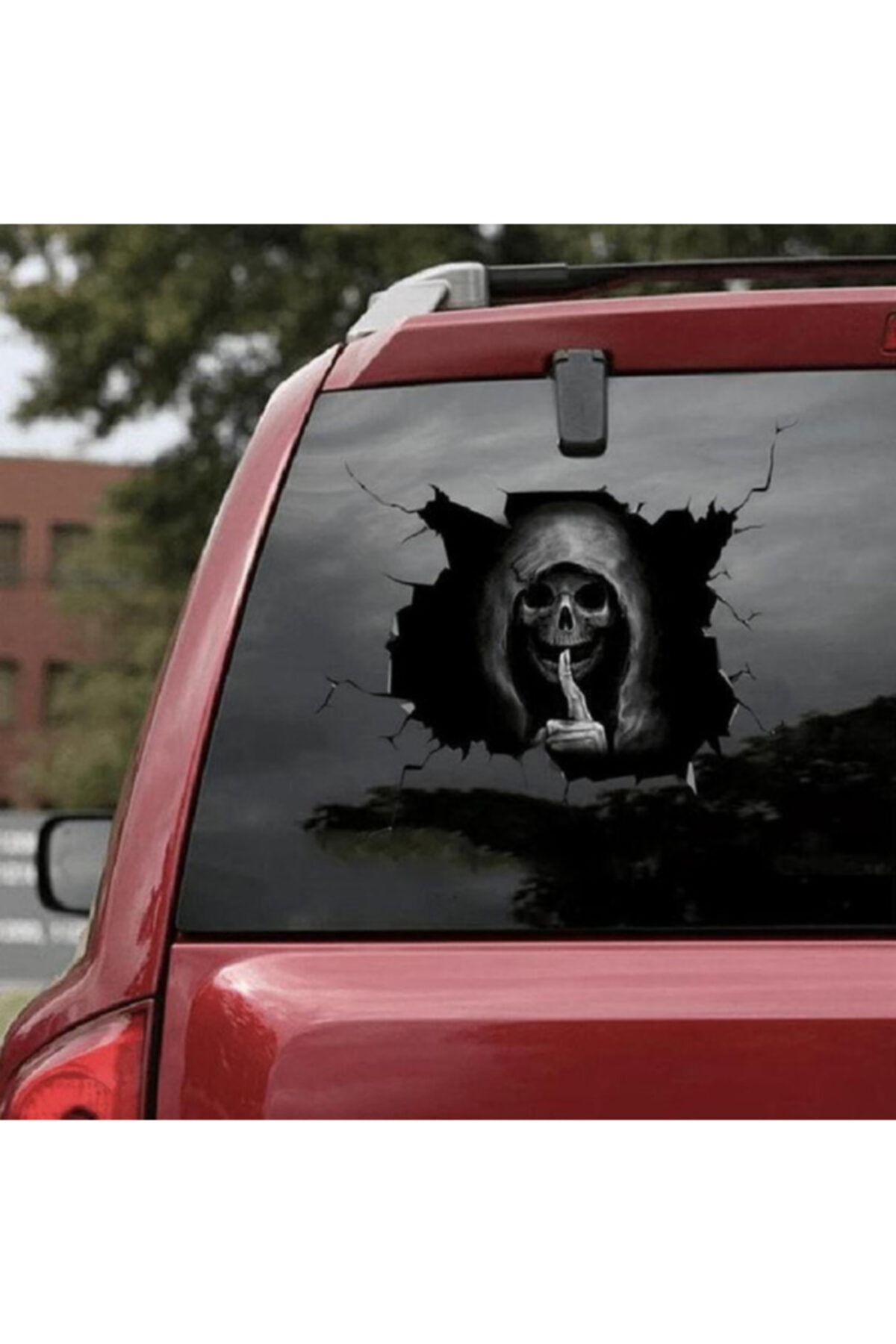 TSC Cadılar Bayramı Komik Koru Kafa Sticker Etiket 22cm Fiyatı ...