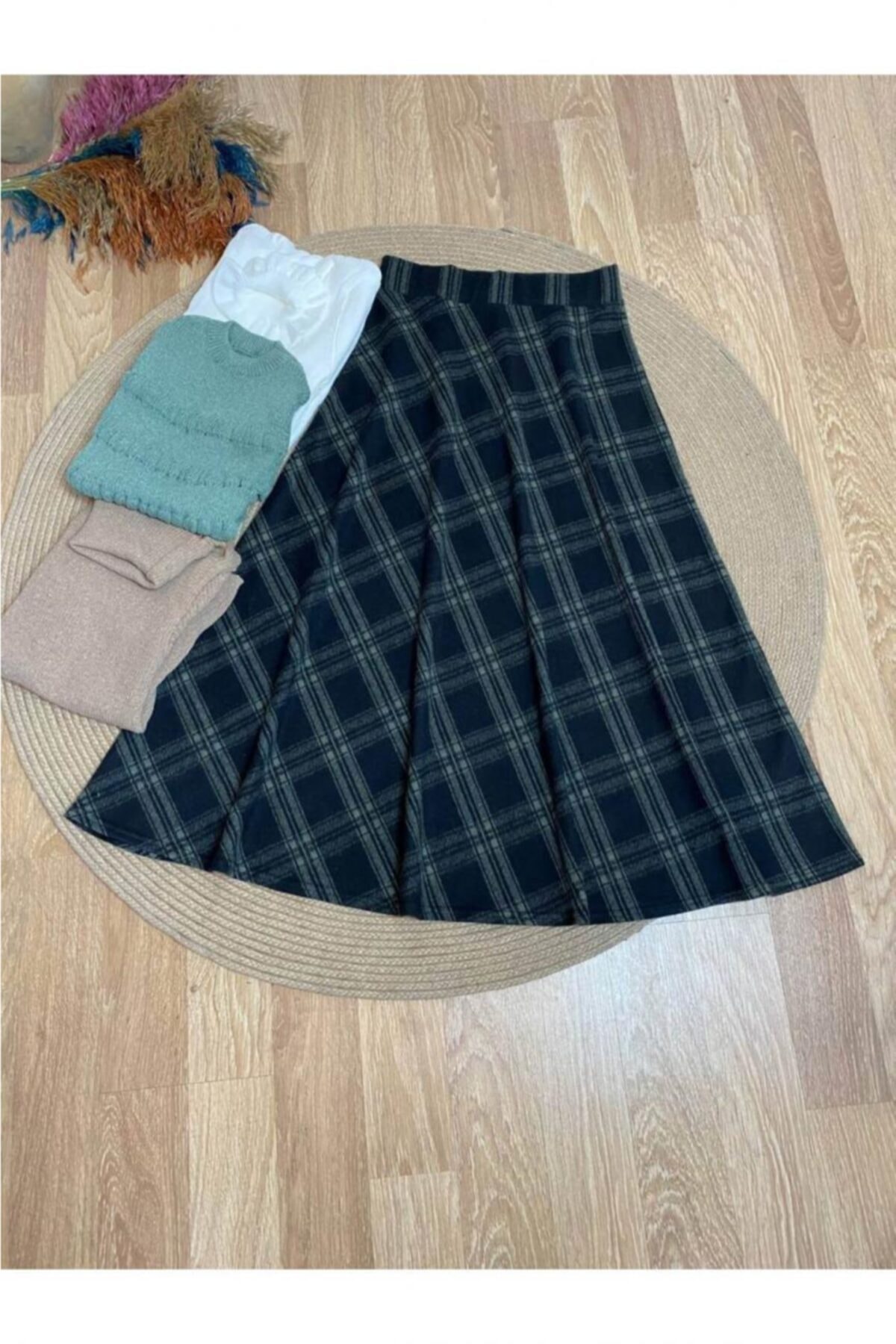 Modaytesettür Kışlık Kloş Etek - Fiyatı, Yorumları