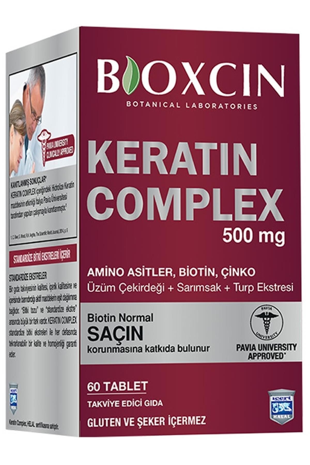 Bioxcin Keratin Complex Tablet 500 ml (60 Tablet) Fiyatı, Yorumları ...