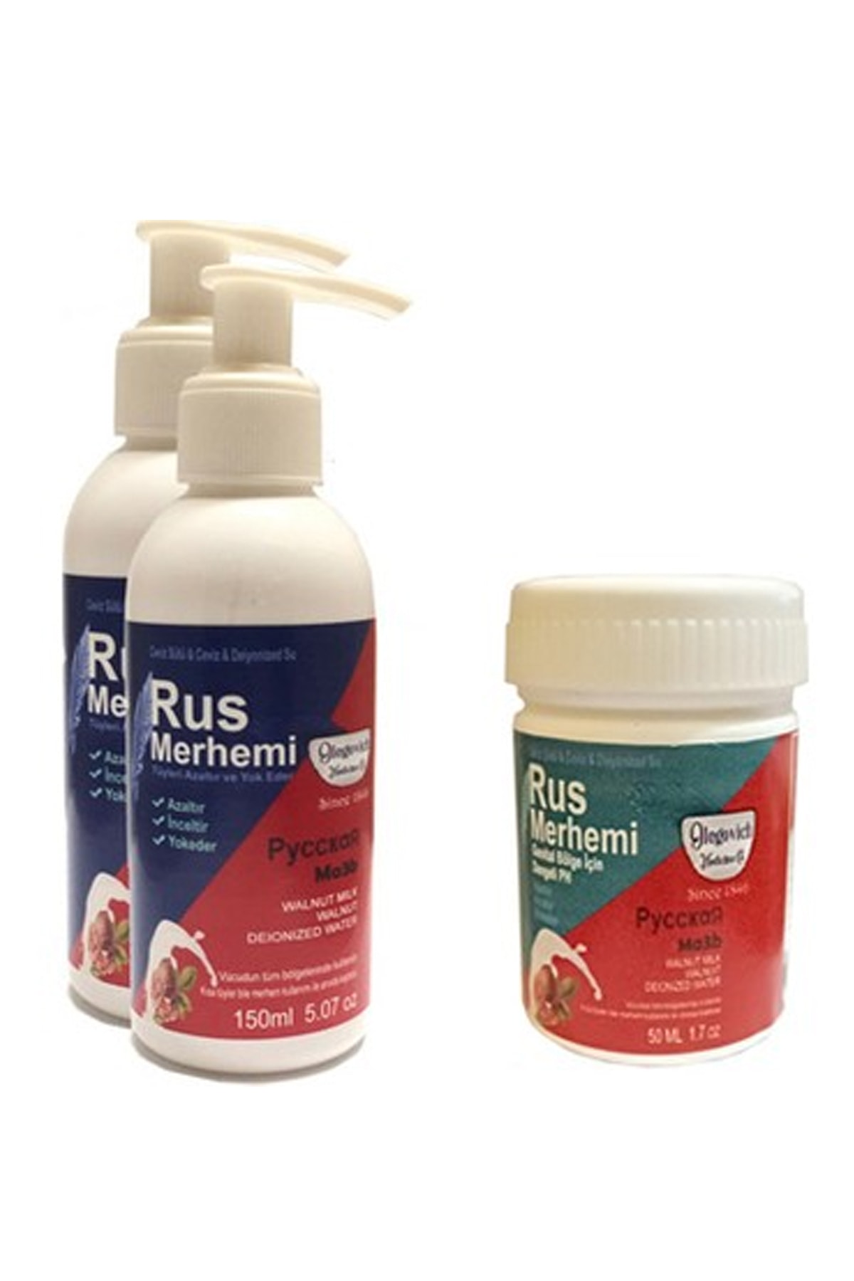 HİNTOHU Rus Merhemi Tüy Dökücü Azaltıcı Krem Merhem 150 ml 1 Adet ...