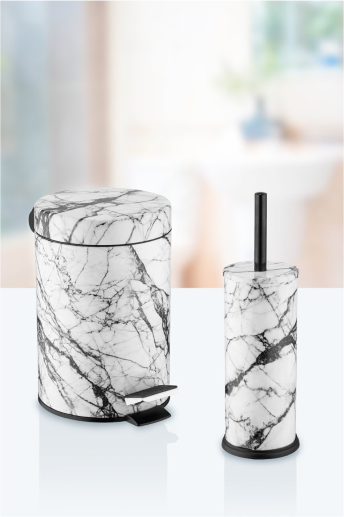 Vienev Beyaz Mermer Desenli Banyo Seti Fiyatı, Yorumları - Trendyol