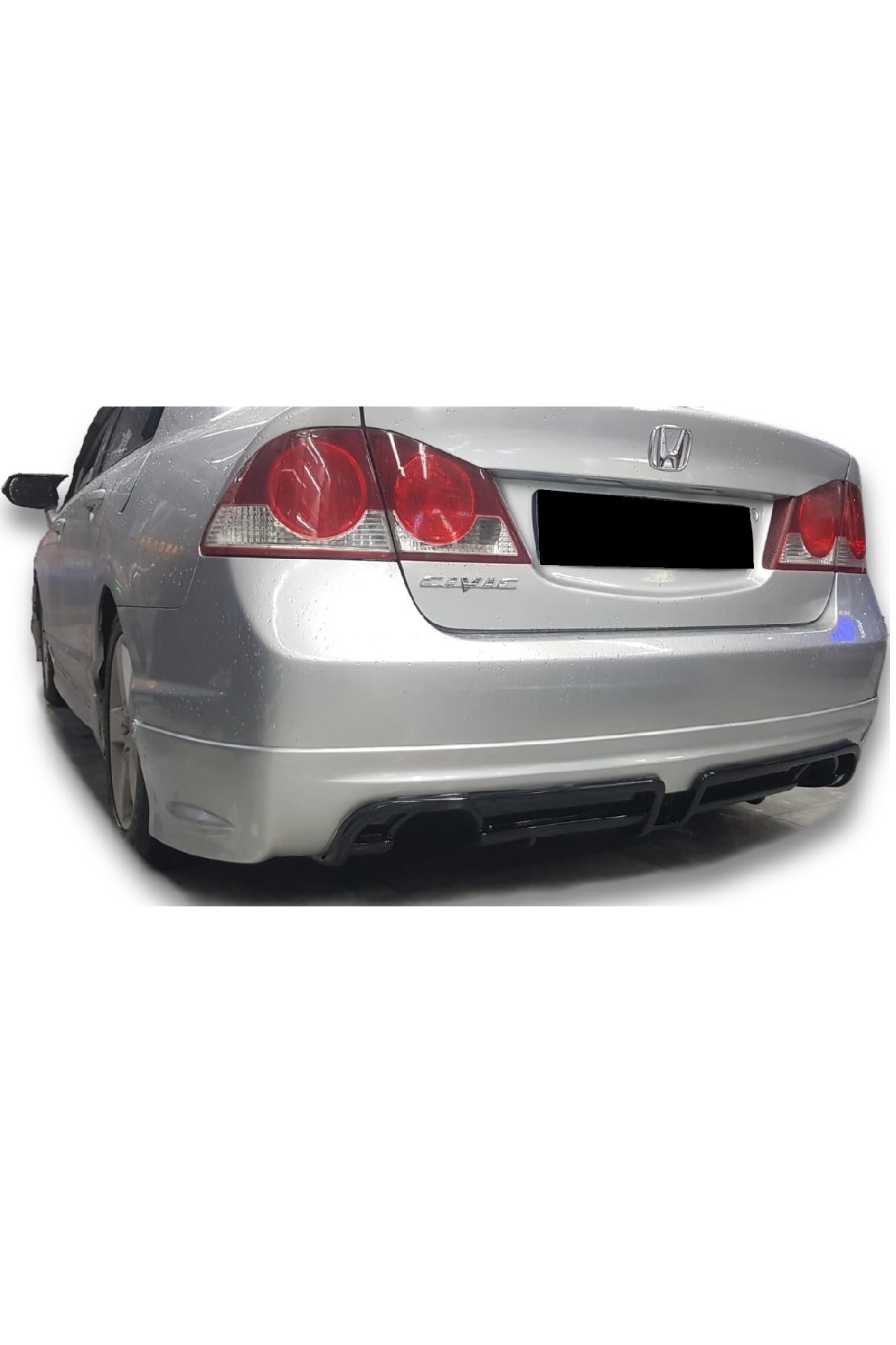 SML Dizayn Honda Civic Fd6 Mugen Rr Arka Tampon Eki (plastik) Boyasız Fiyatı, Yorumları - Trendyol