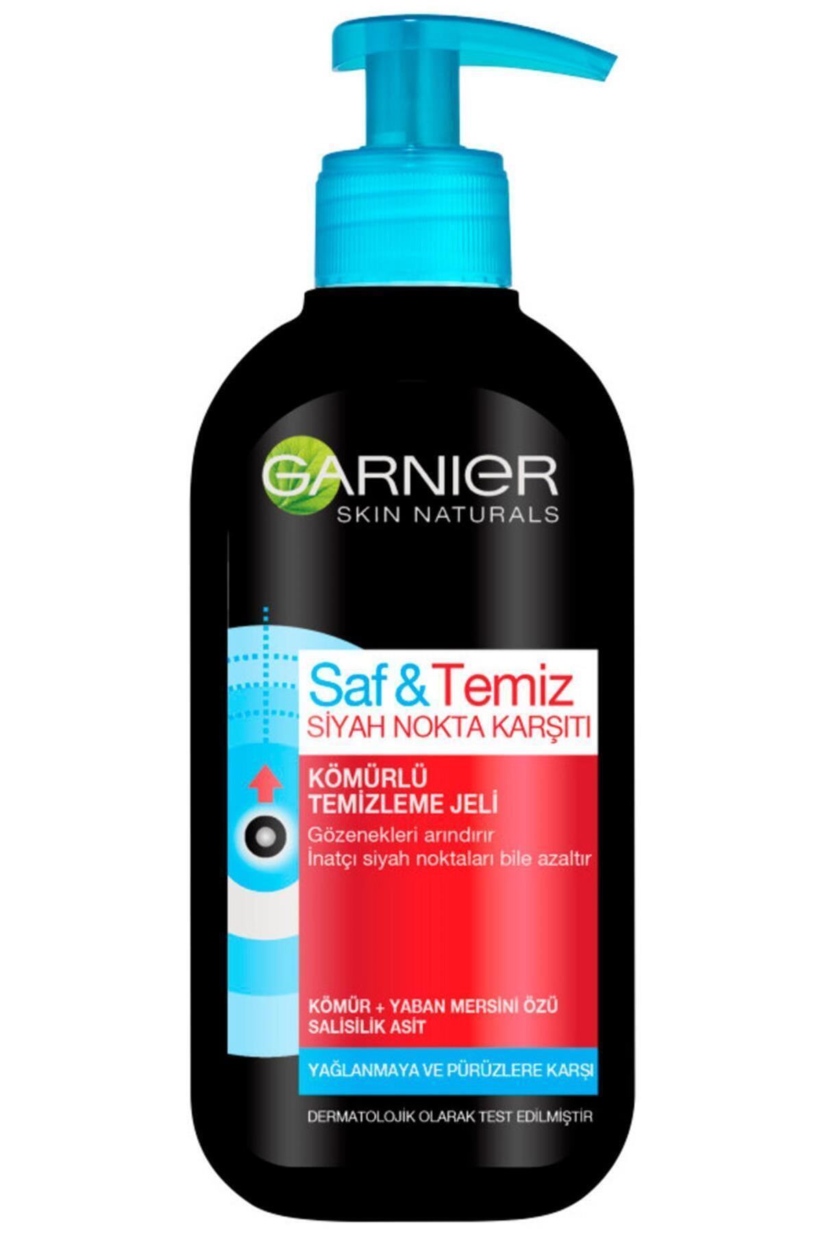 Garnier Saf&temiz Siyah Nokta Karşıtı Kömürlü Jel 200ml - Fiyatı, Yorumları
