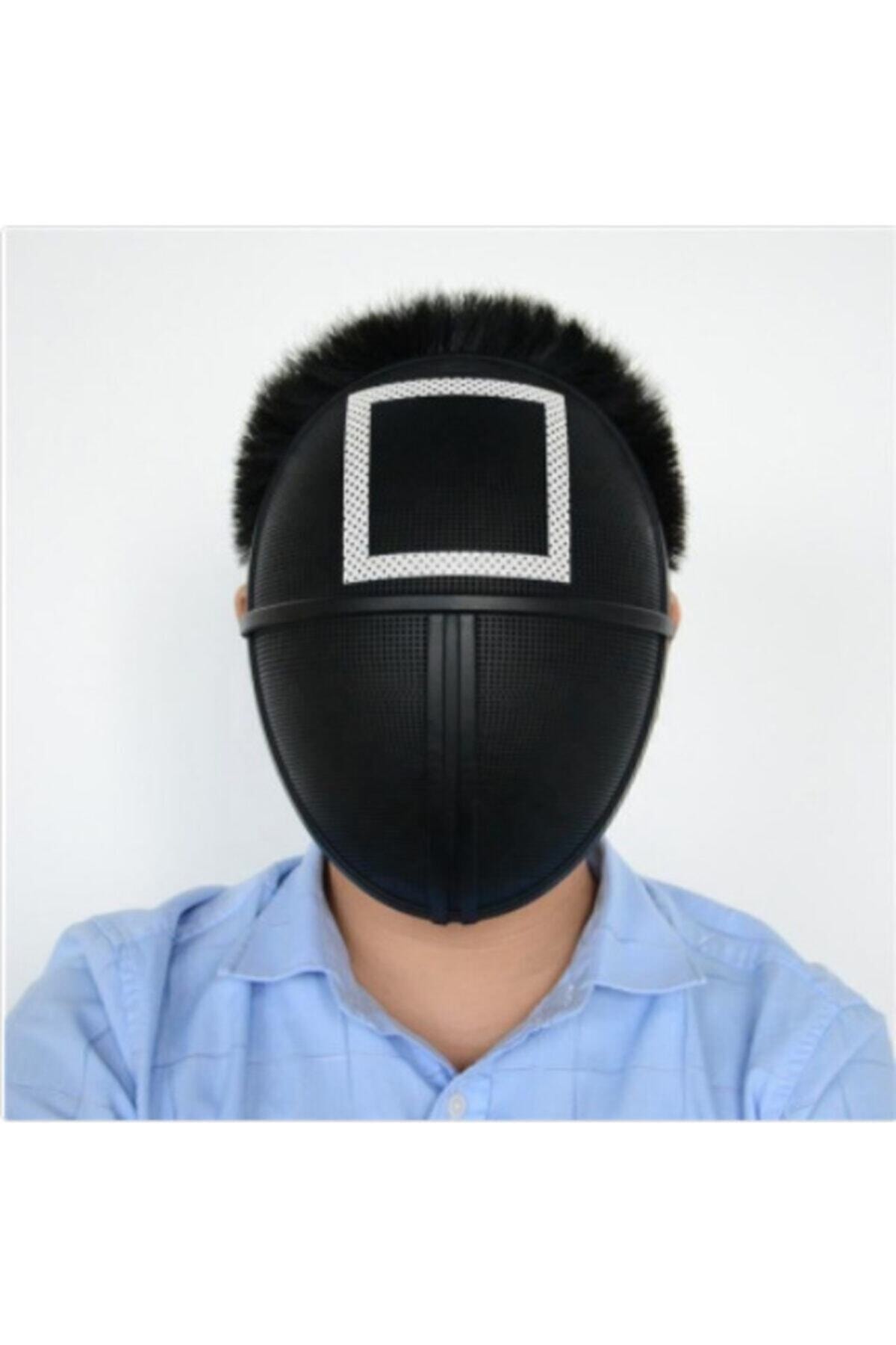 Jetcom Squid Game Soldier Square Patterned Figure Mask - Trendyol