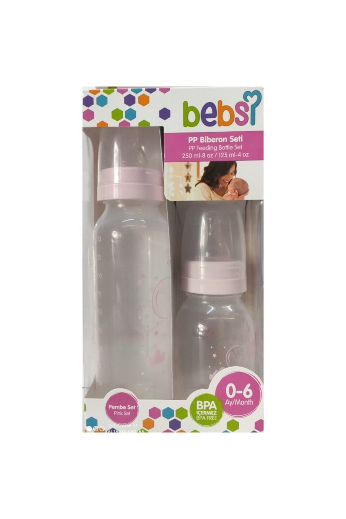 Bebsi Pp Biberon Seti 250ml +125ml Pembe 291 Fiyatı, Yorumları - Trendyol