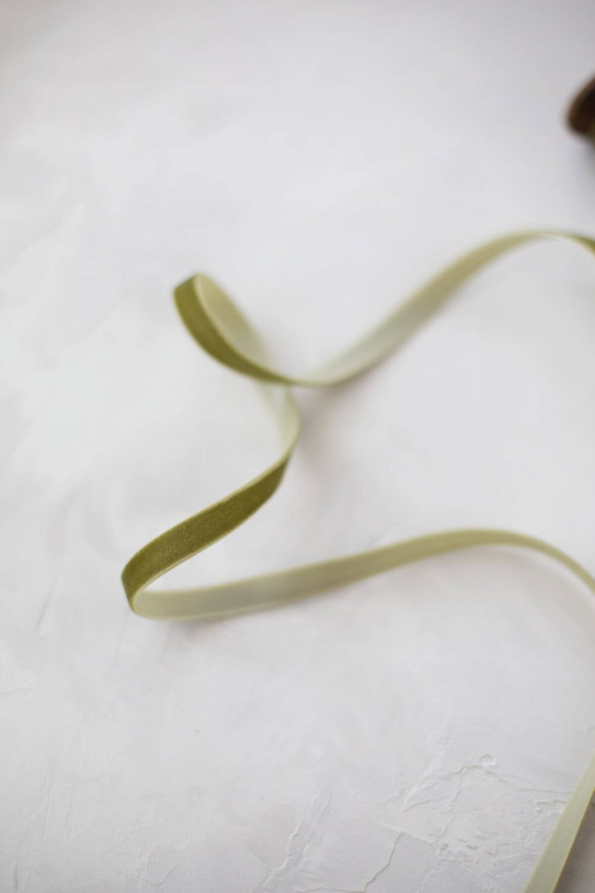 E Elmas Khaki Velvet Ribbon 1cm 5m- Trendyol