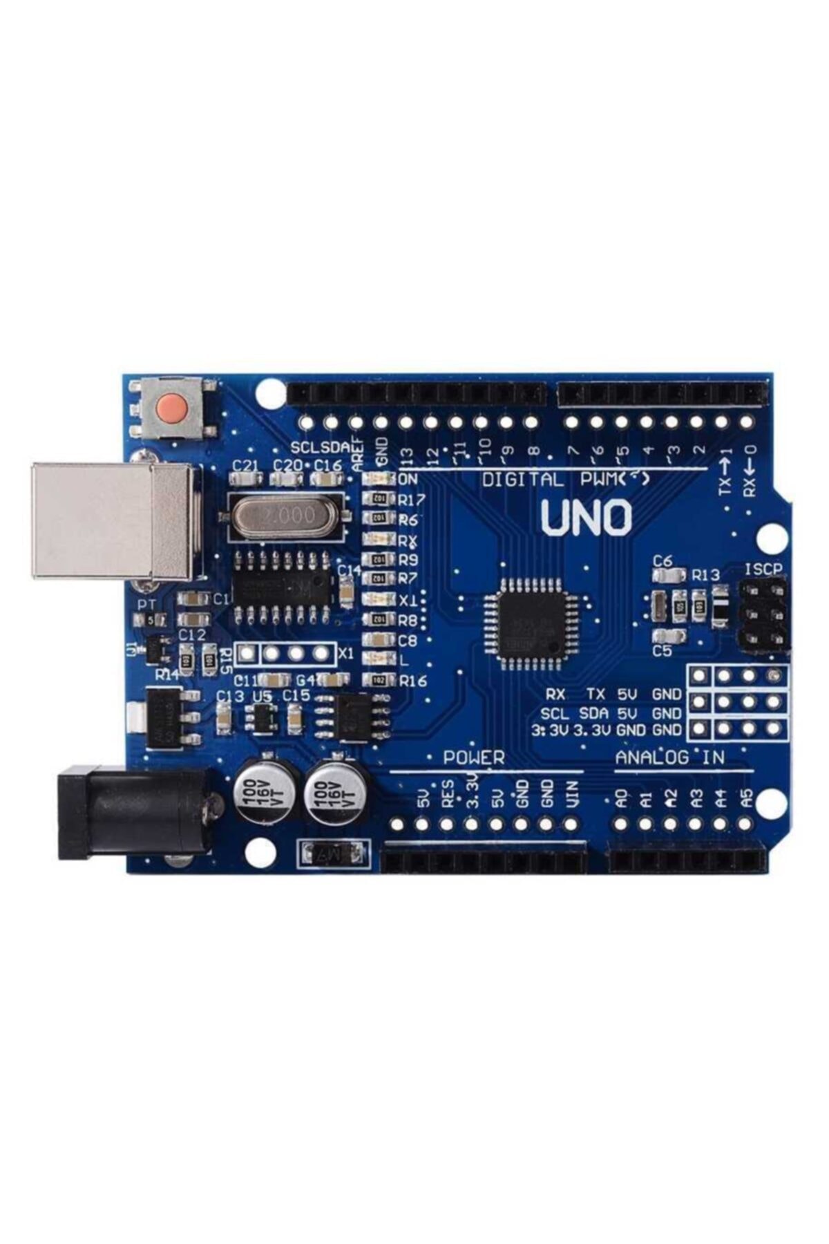 Arduino Nano Mega Uno 181 Parça Robotik Kodlama Ve 2 Wd Tekerlekli ...