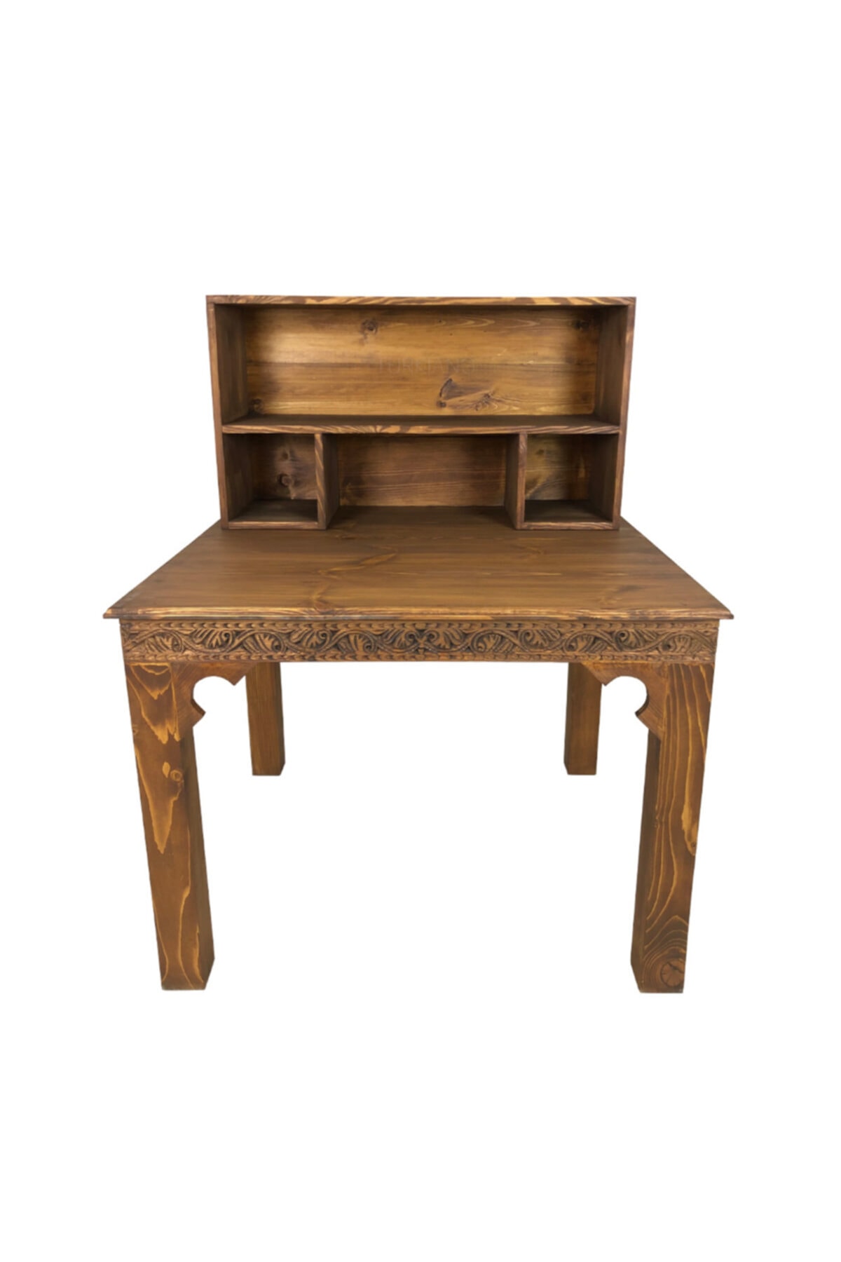 Turkiano Merv Art Gallery Antik Tarz Çalışma Masası Masif 100x100 cm ...