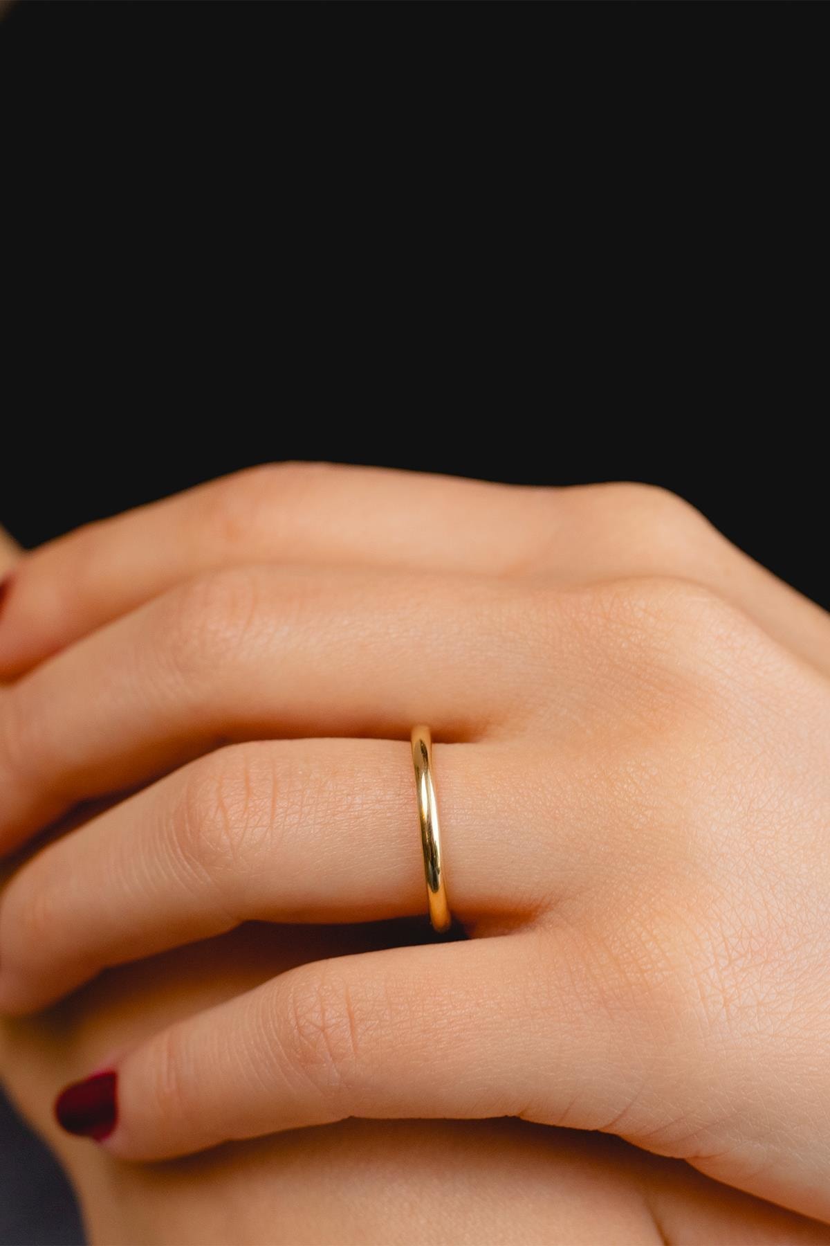 Ames Gold 14 Ayar Altın 2 Mm Klasik Alyans - Fiyatı, Yorumları