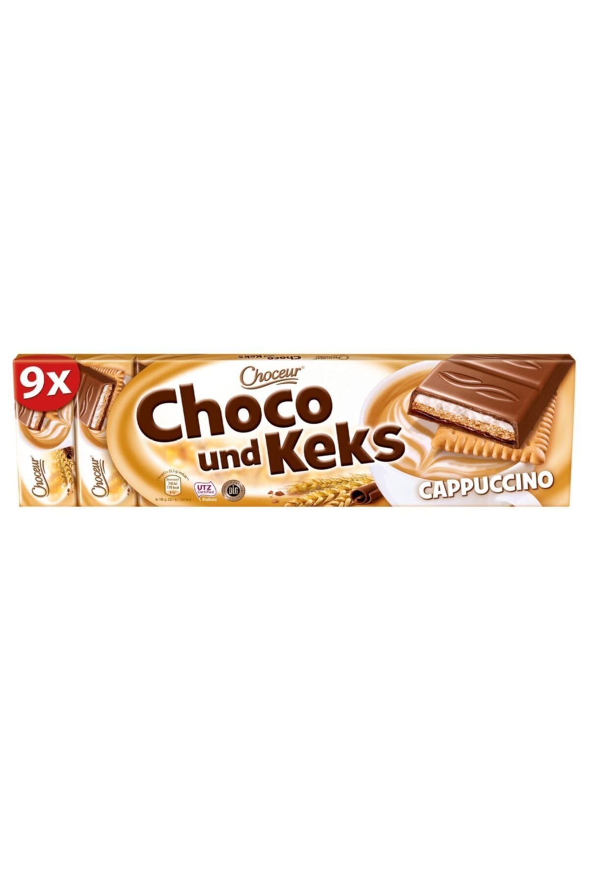 Choceur Choco Und Keks Cappuccıno Bisküvi 9 Adet 300g Fiyatı, Yorumları ...
