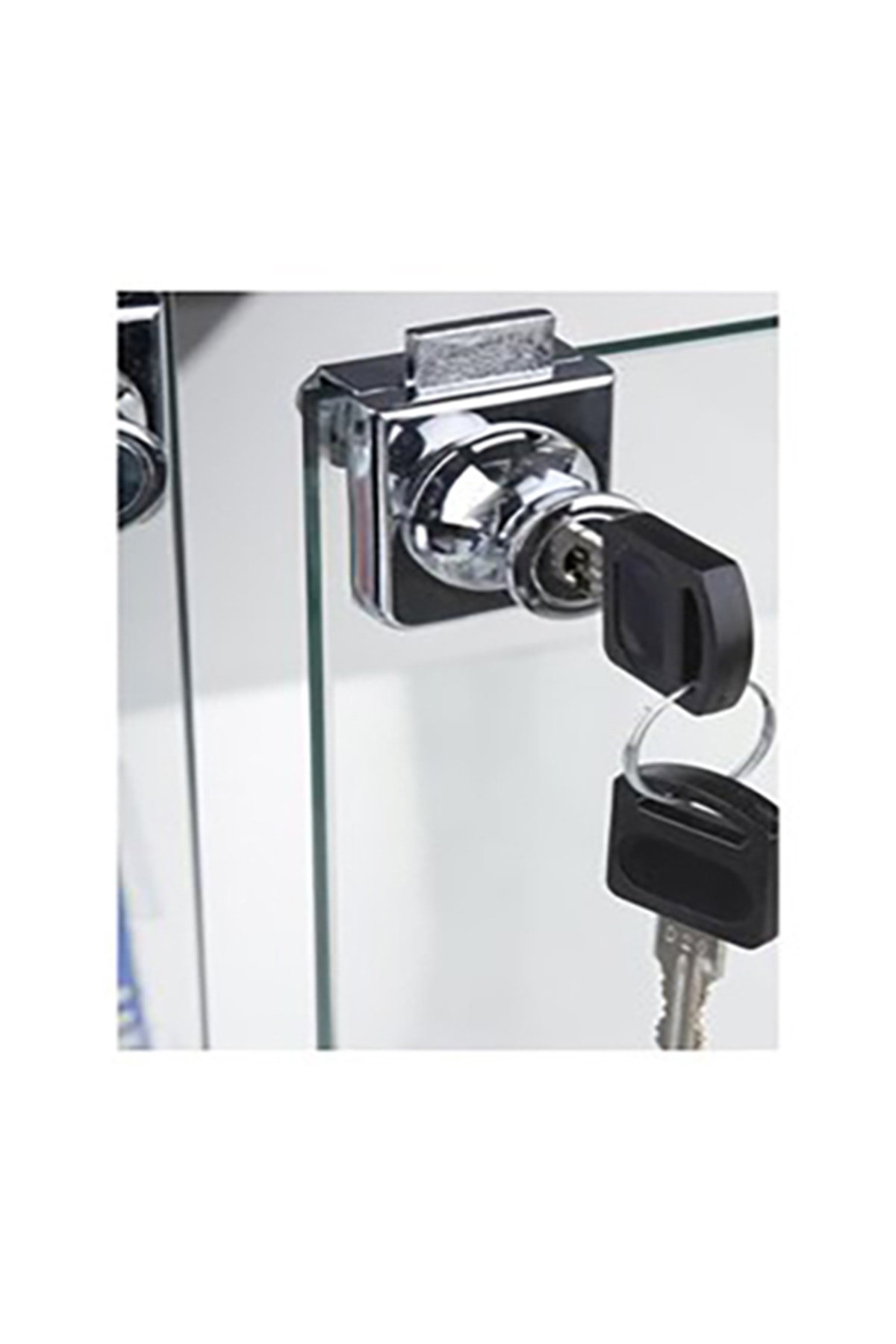 Nurline Camlı Vitrin - Camlı Dolap - Camlı Koleksiyon Vitrini - Cam Raf ...