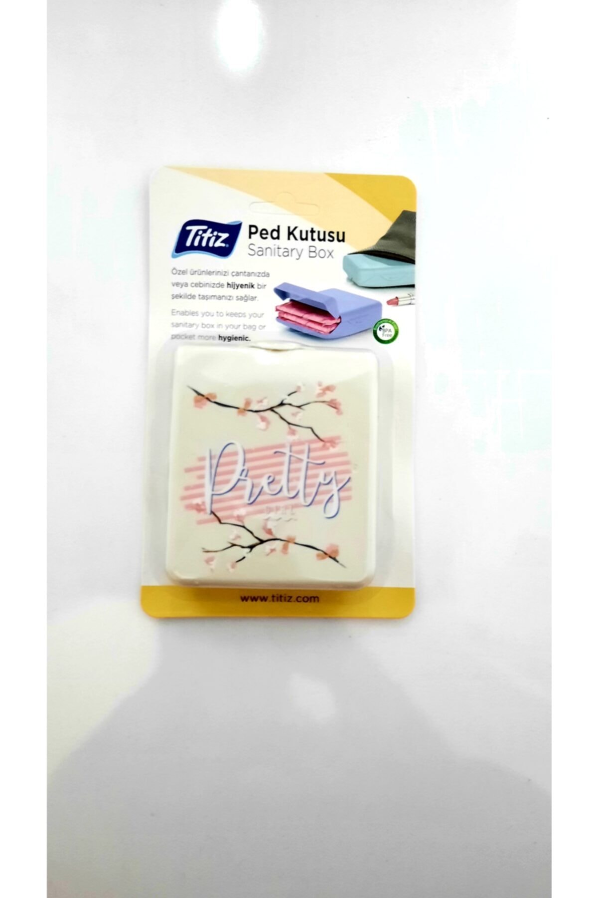 Titiz Bold Boutique Hijyenik Plastik Kilit Kapaklı Ped Kutusu Fiyatı ...