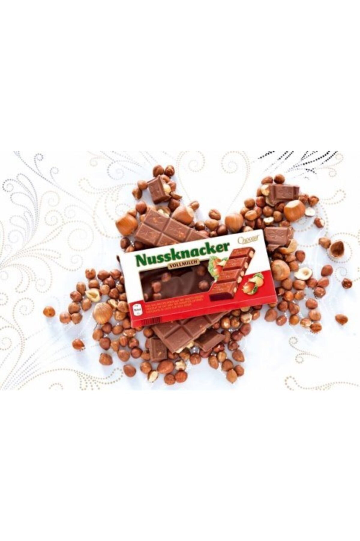 Choceur 2 Paket Nussknacker Yeni Üretim Bütün Fındıklı Çikolata 100g ...