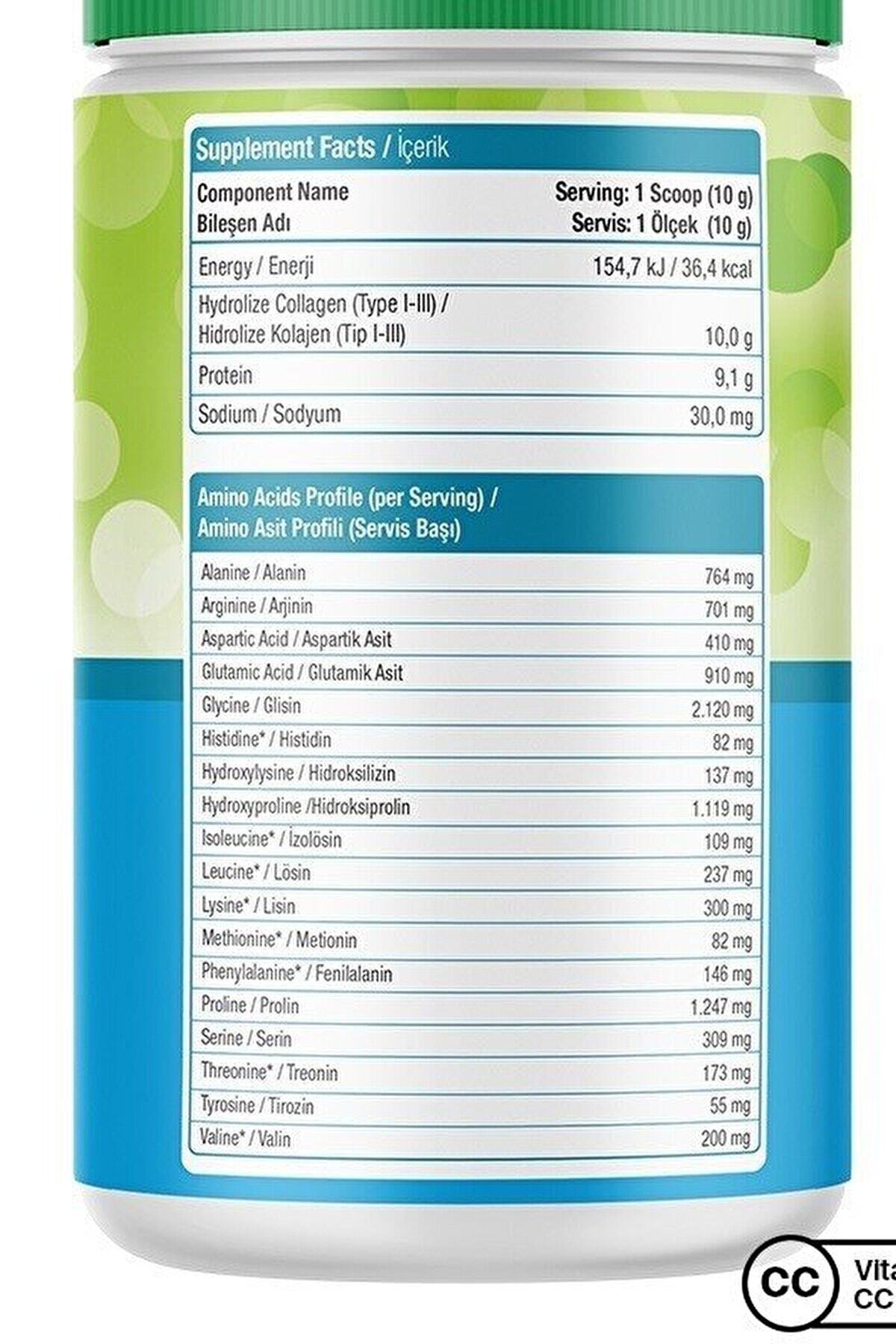 Natures Supreme Collagen Peptides Powder 600 gr Aromasız - Fiyatı ...