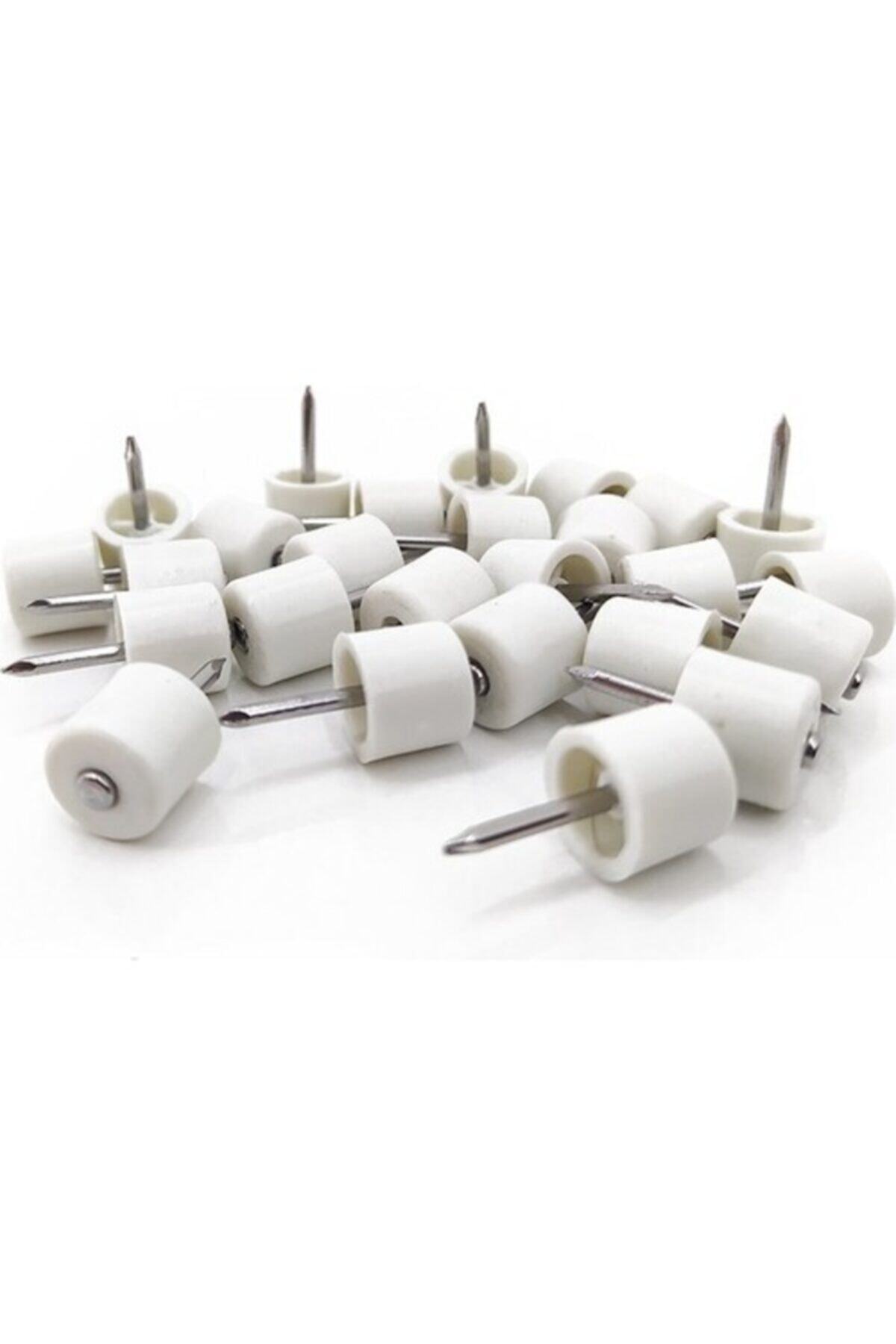 ARON Çivili Raf Pimi Mobilya Raf Pimi Beyaz 100 Adet - Fiyatı, Yorumları