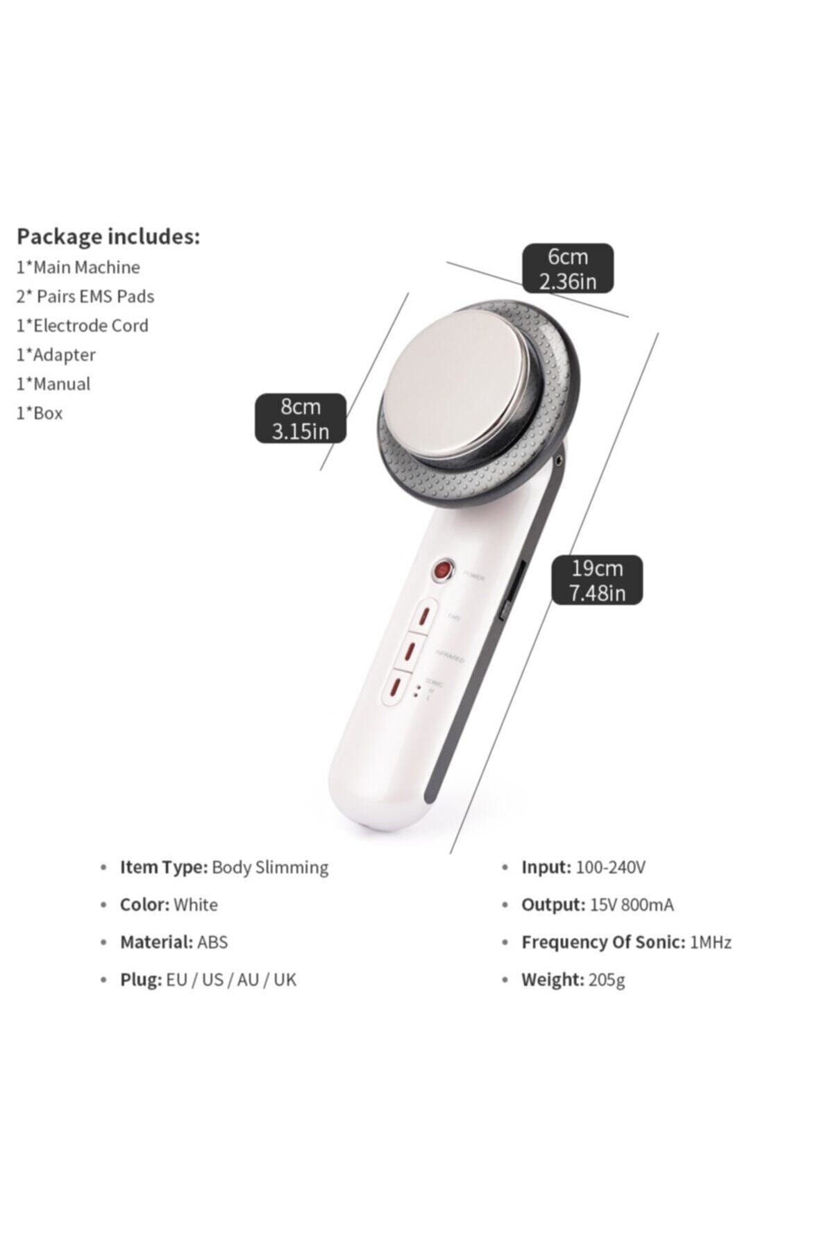 SYNOPE Ultrason Kavitasyon Vücut Cilt Sıkılaştırma Yüz Kaldırma Selülit ...