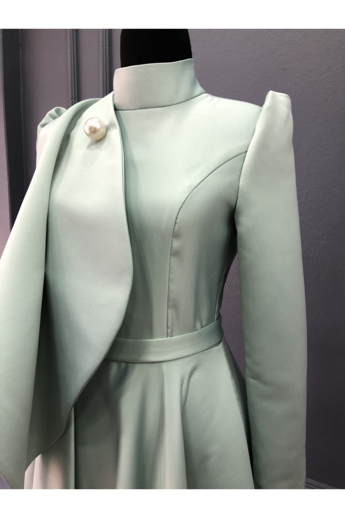 sade abiye Damla Model Incili Mint Yeşili Sade Abiye Fiyatı, Yorumları ...