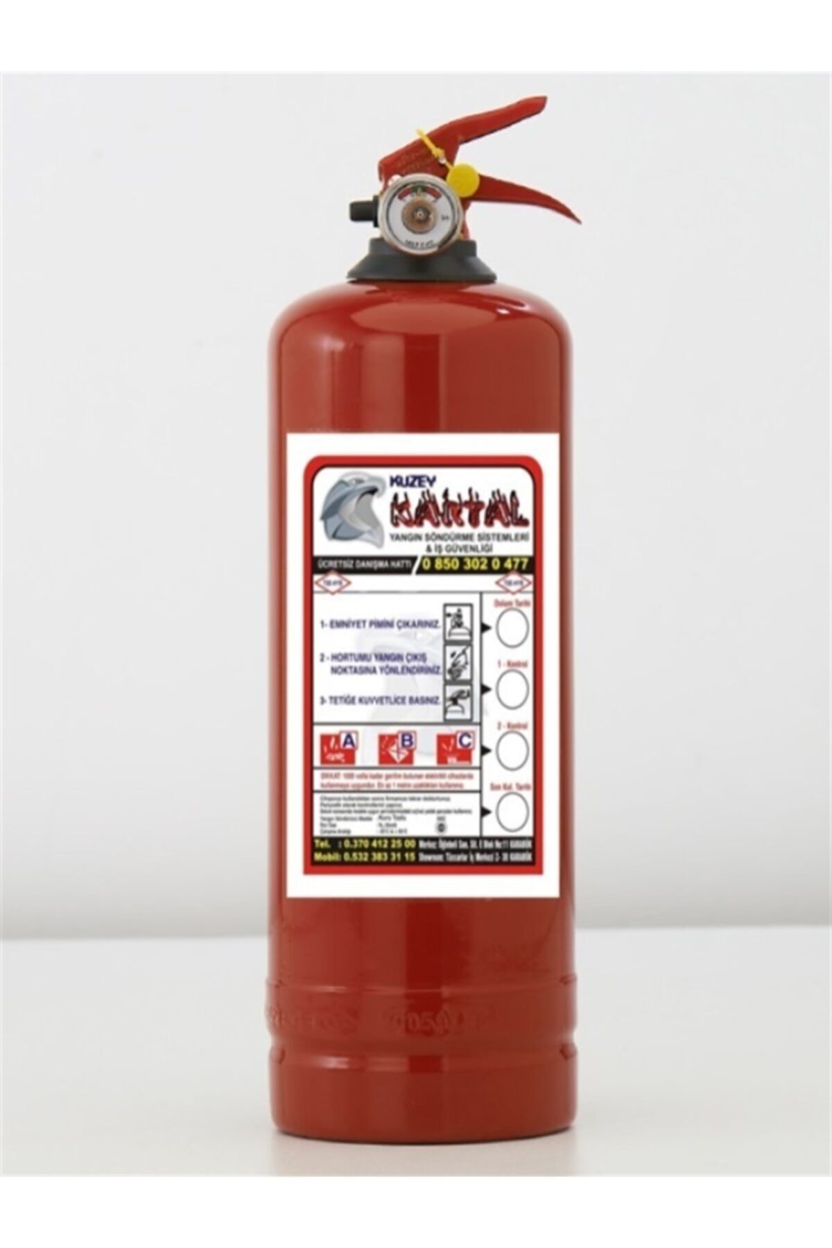 DIGERUI 2 Kg Yangın Söndürme Tüpü Araç Yangın Tüpü Ev Işyeri - Fiyatı ...