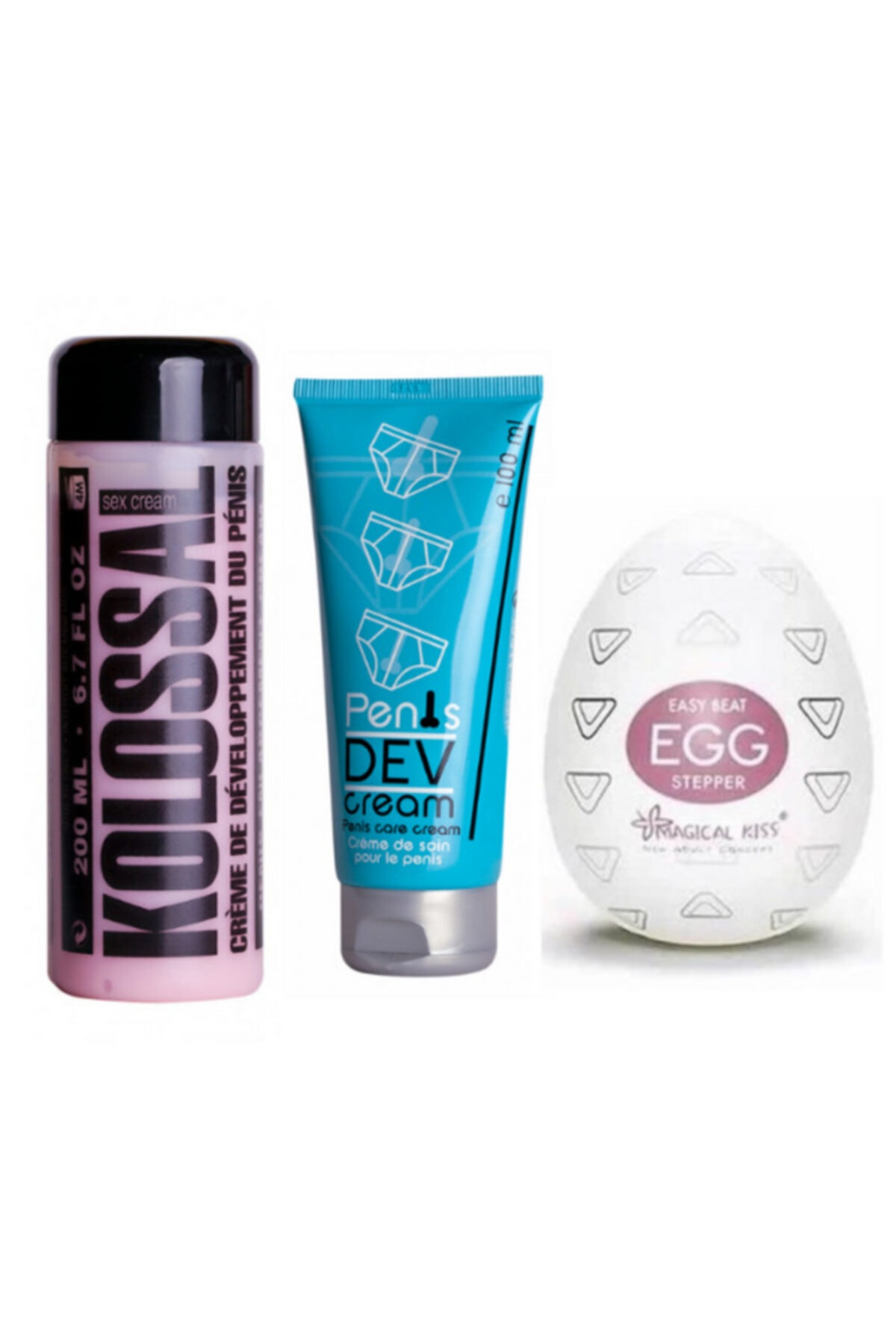 Ozzy Store Tenga Egg Stepper Mastürbatör Ve Kolossal Krem Ve Penis Development Cream Fiyatı ...