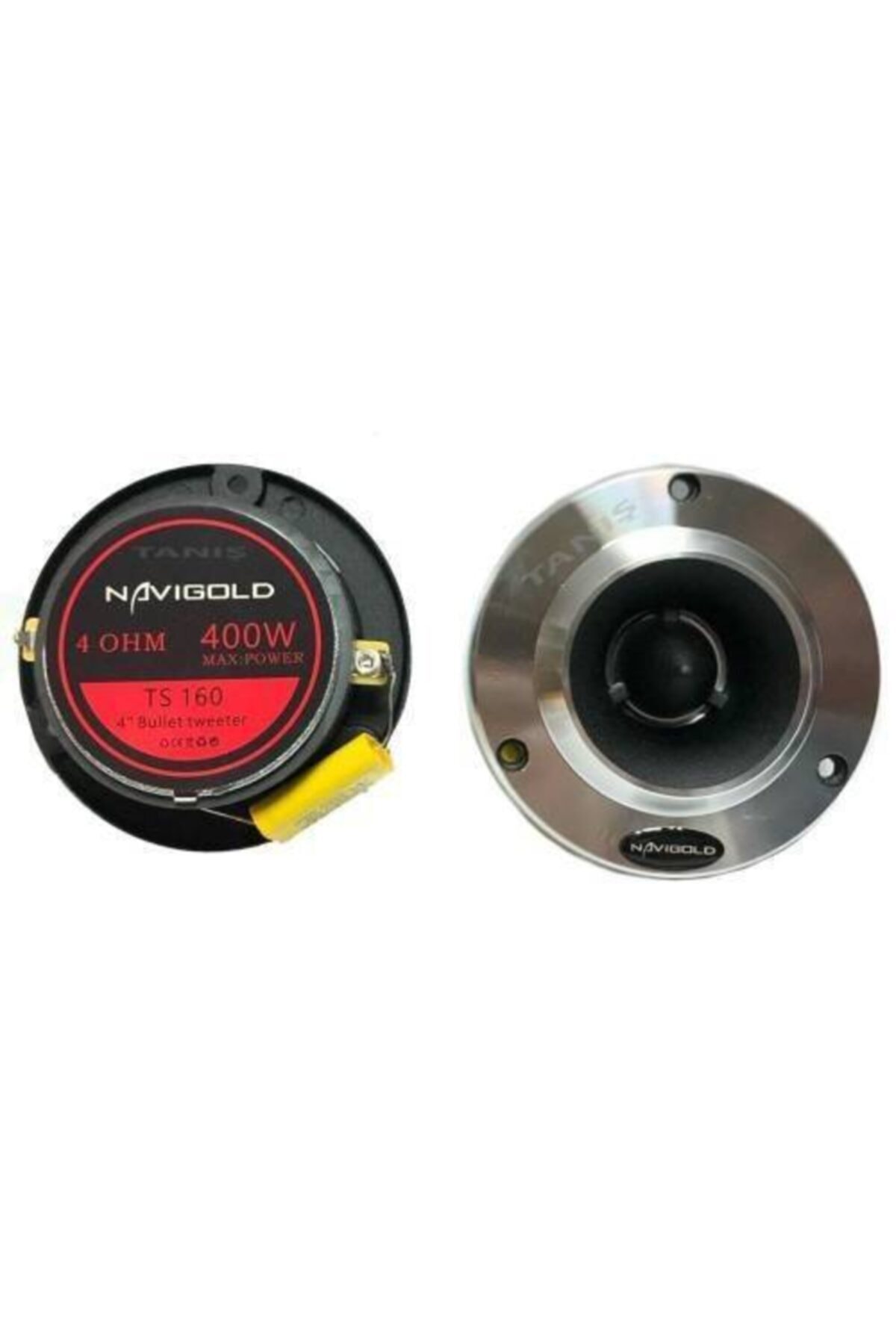 Navigold Ts-160 Dome Tweeter 400w Anfi Uyumlu Profesyonel 4'' Titanyum ...