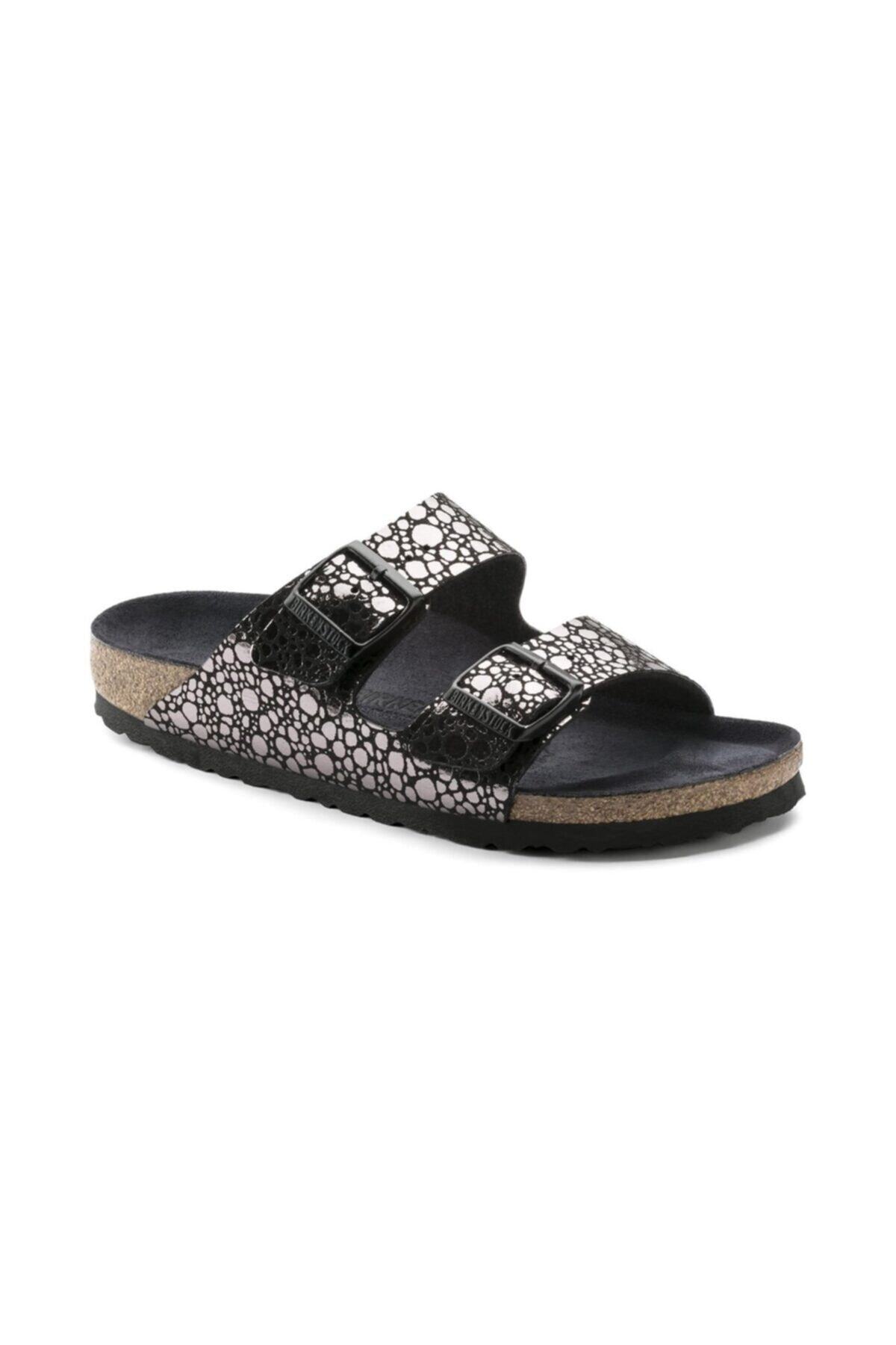 Birkenstock Arizona Terlik & Sandalet - Metallic Stones Black Birkenstock Arizona Terlik & Sandalet - Metallic Stones Black