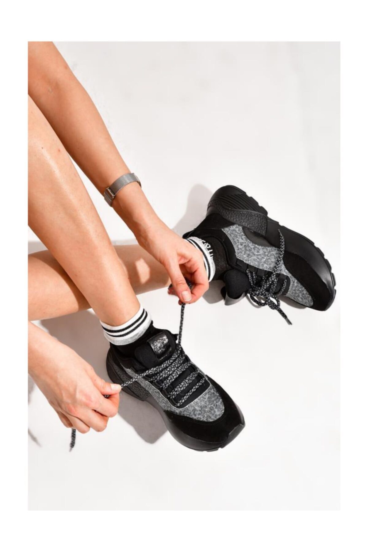 Tripy 1. KALİTE SUNİ DERİ Kadın SNEAKERS