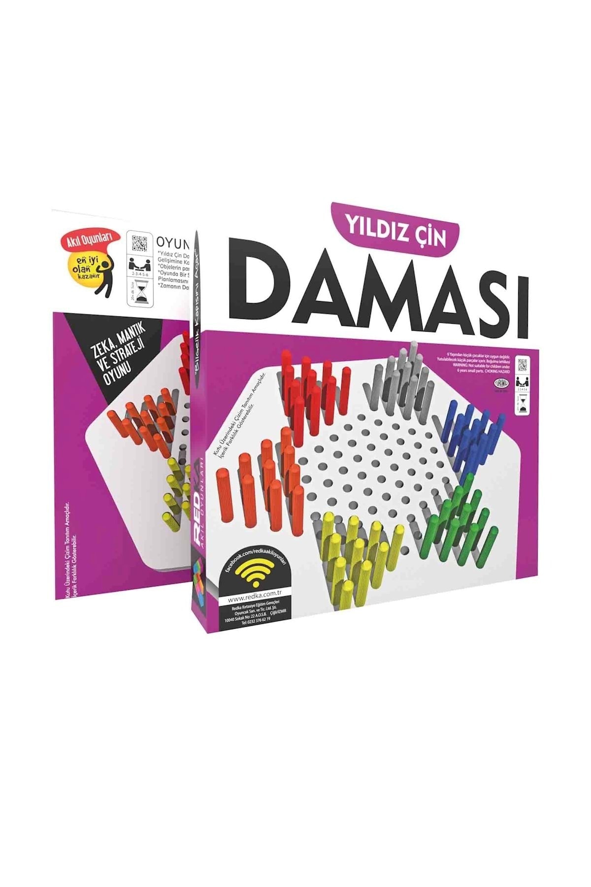 Genel Markalar Yıldız Çin Daması Zeka Mantık Ve Strateji Oyunu - Fiyatı ...