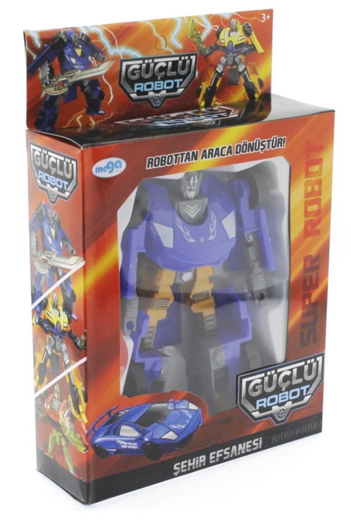 Mega Araca Dönüşen Mavi Güçlü Robot Fiyatı, Yorumları - TRENDYOL