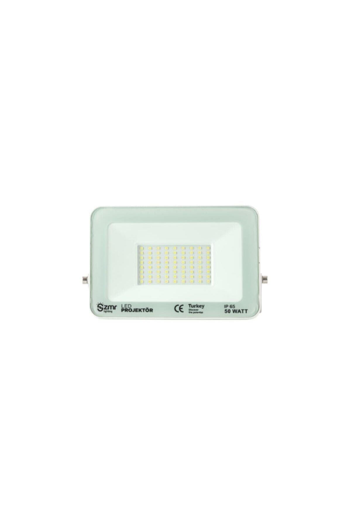 ZMR 50 W Led Projektör 6400k Beyaz Işık Beyaz Kasa Ip 65 - Fiyatı ...