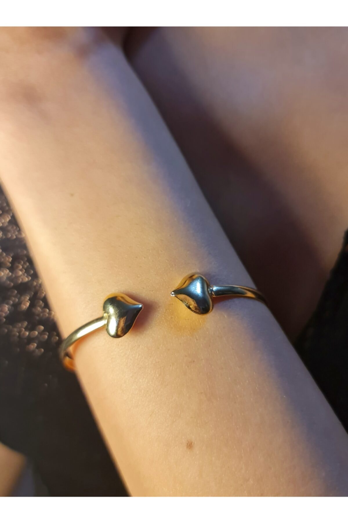 WONDER TOUCH Kalp Kelepçe Minimal Kalp 24k Altın Kaplama Ayarlanabilir ...