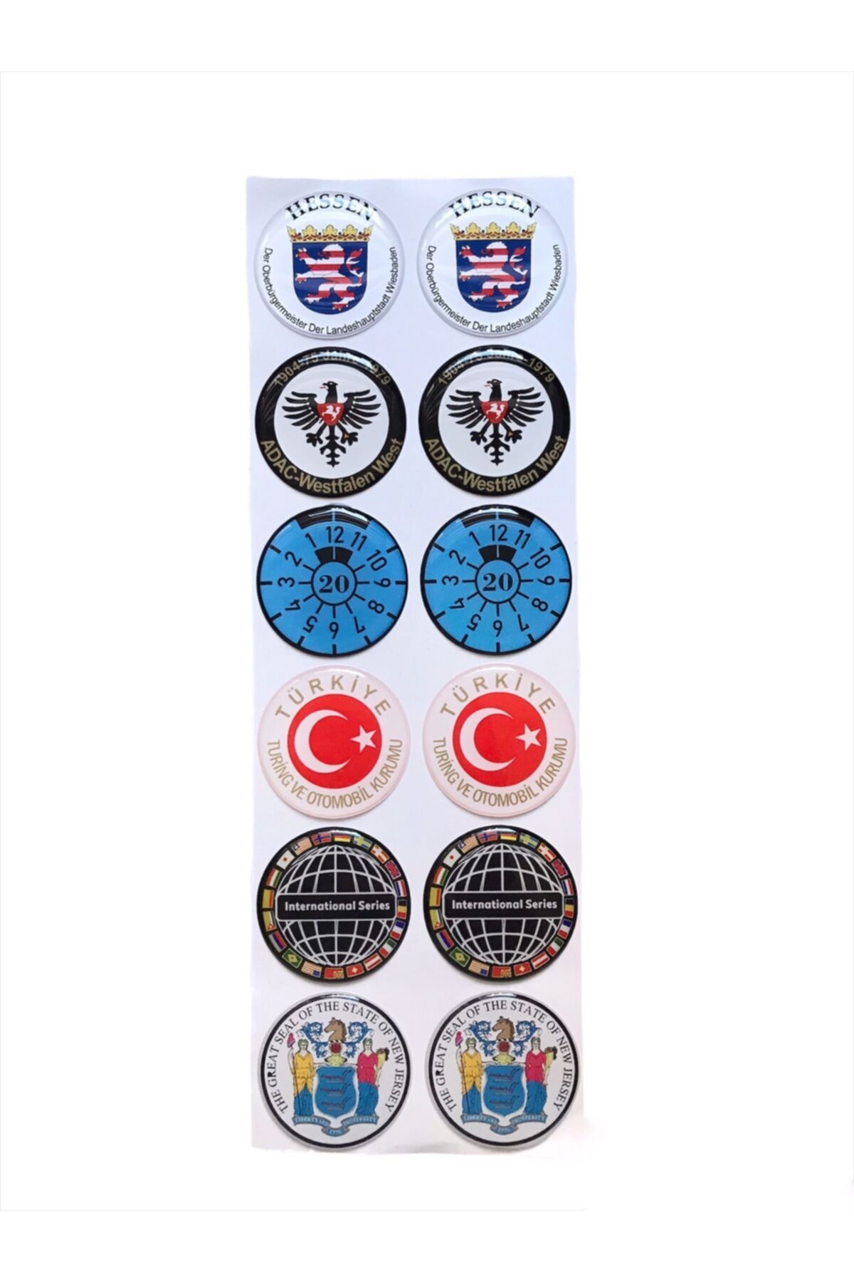 otopaspascım Plaka Damla Etiket Pulu - Plaka Pulu - Plaka Pul Sticker ...