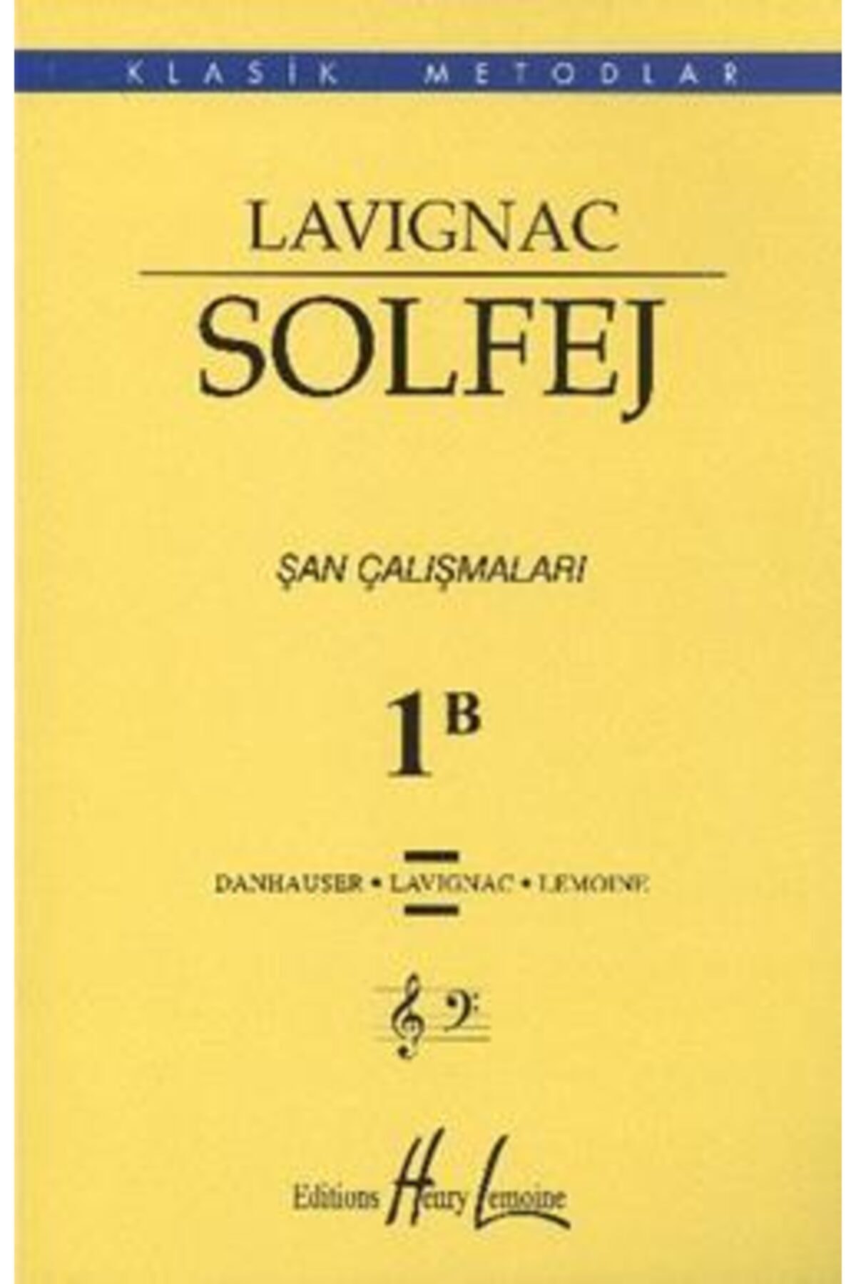 Porte Müzik Eğitimi Lavignac Solfej 1b (BÜYÜK BOY) İadesi Yoktur ...